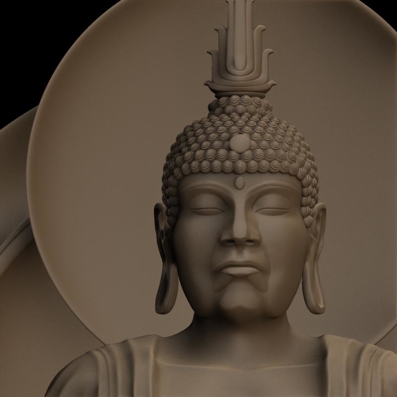 ArtStation - budda