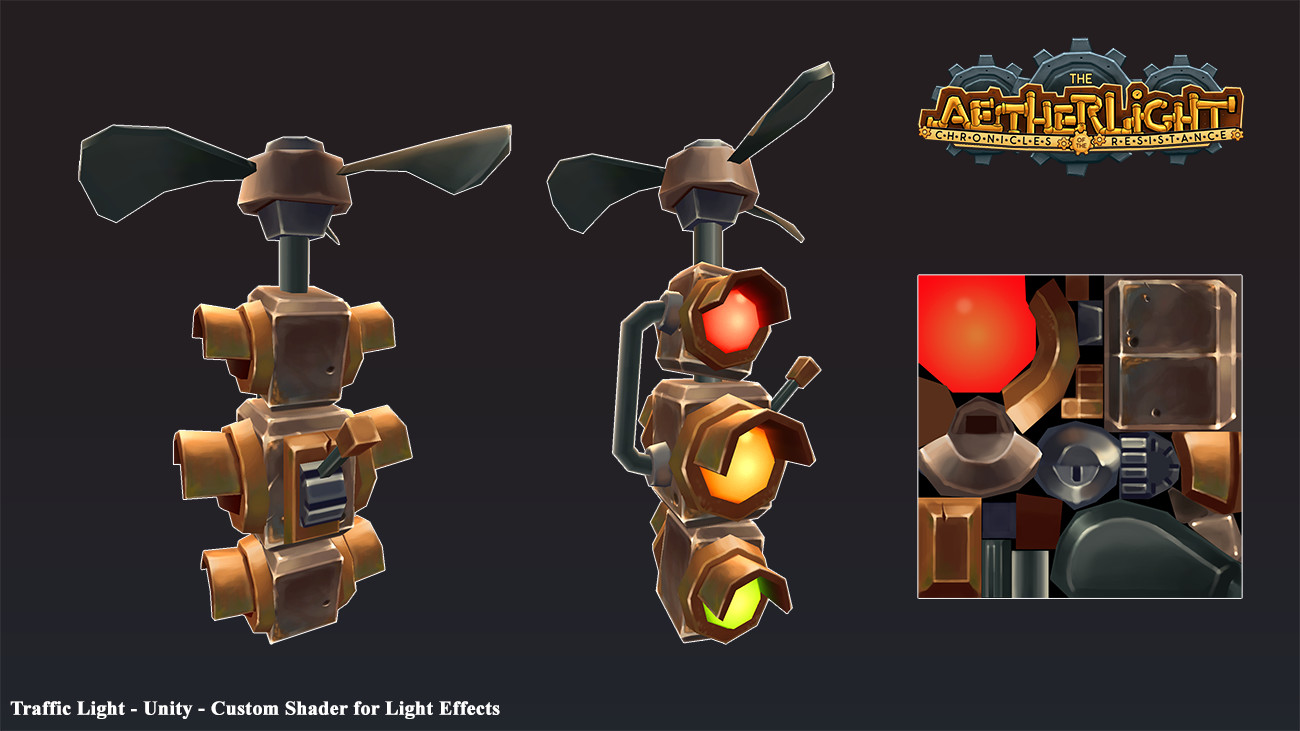ArtStation - Traffic Light