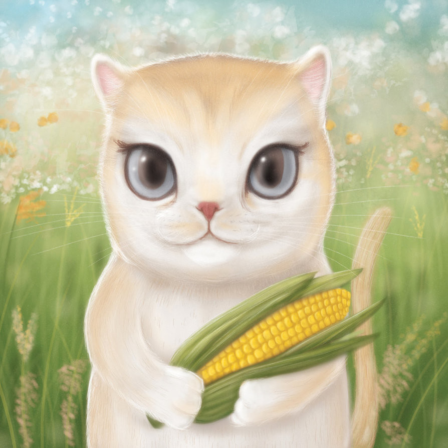 ArtStation - Thankful Cat