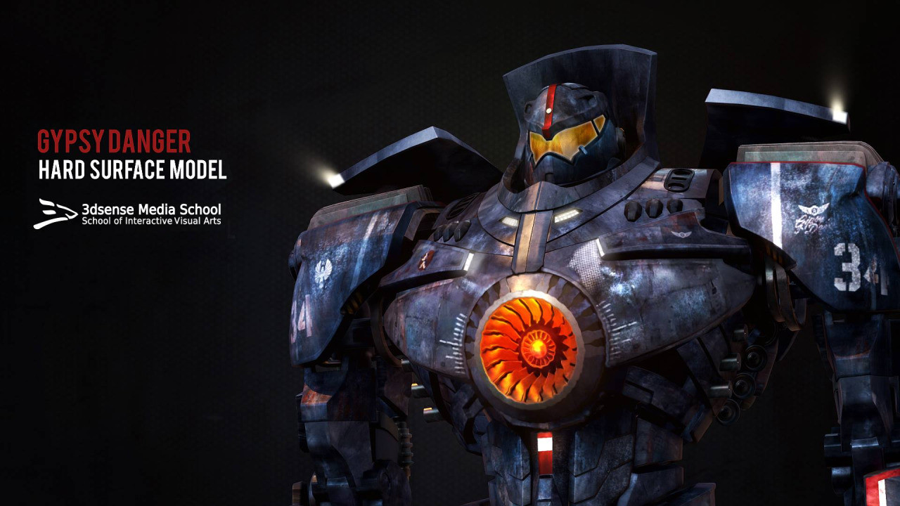 ArtStation - Gipsy danger fan art