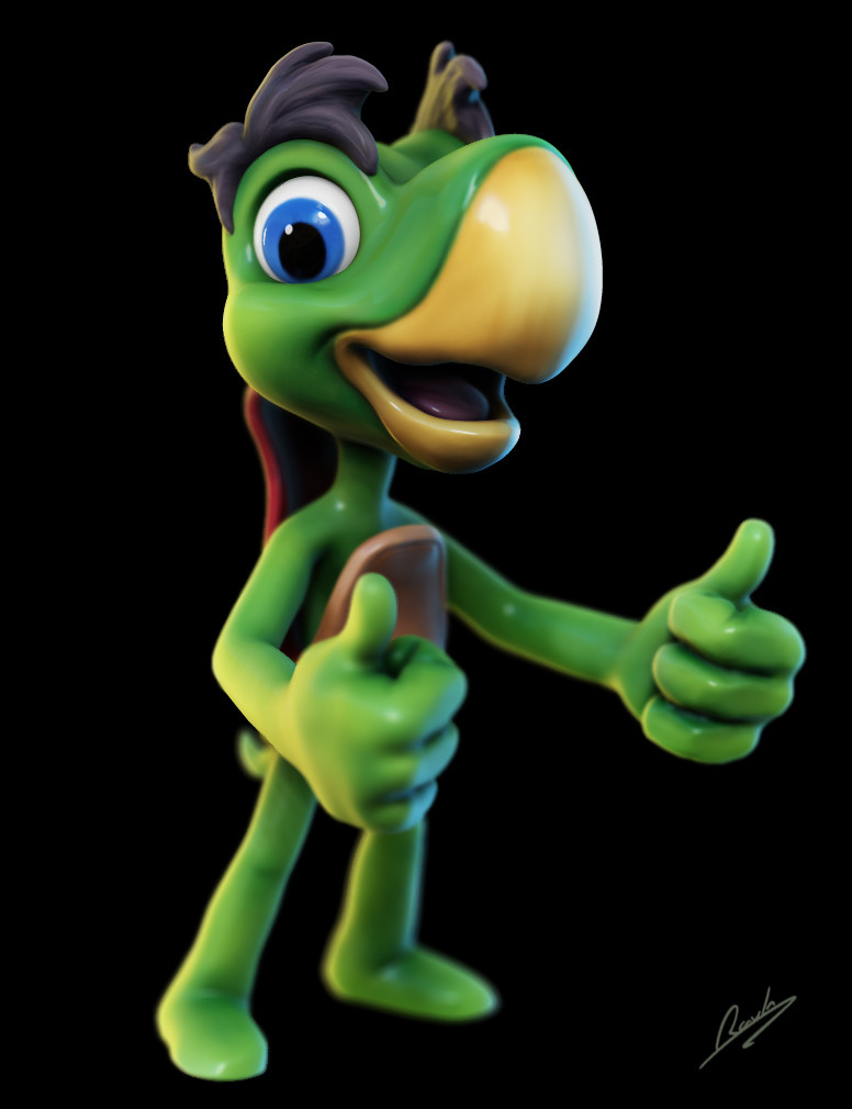 ArtStation - Sheldon from Bee Square