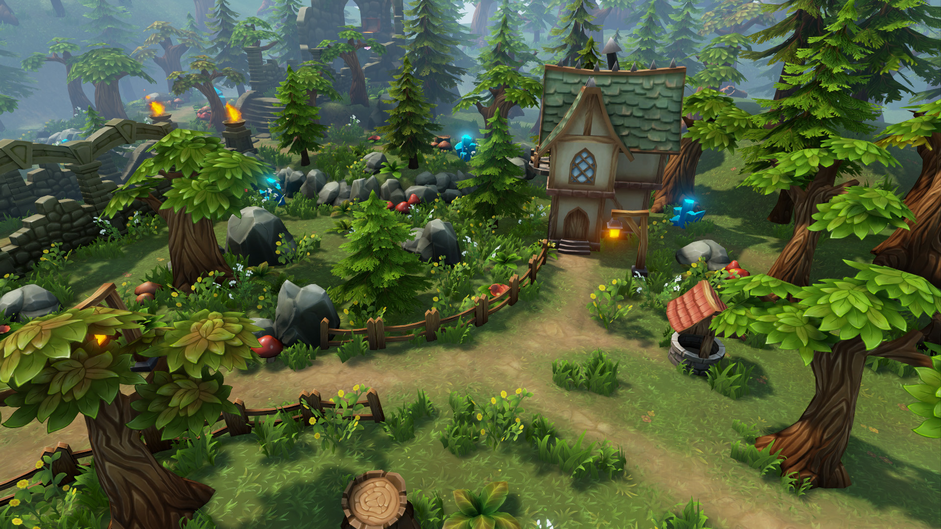 Evgeniya Yaremko - Hand Painted Environment