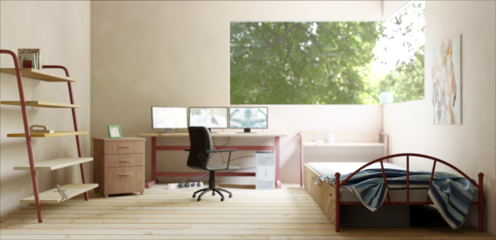 ArtStation - [Kirito's room]