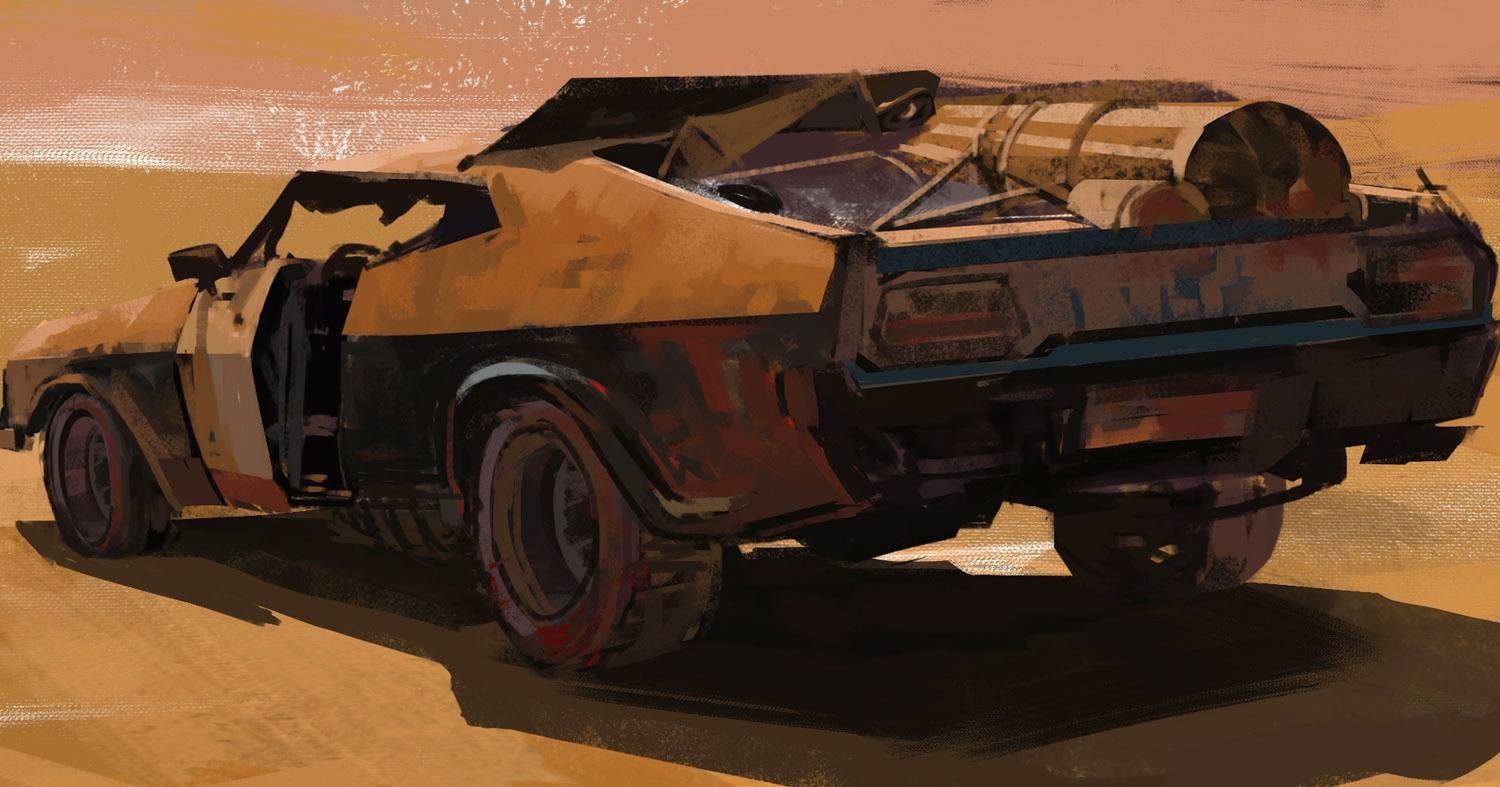 ArtStation - Sketching Mad Max