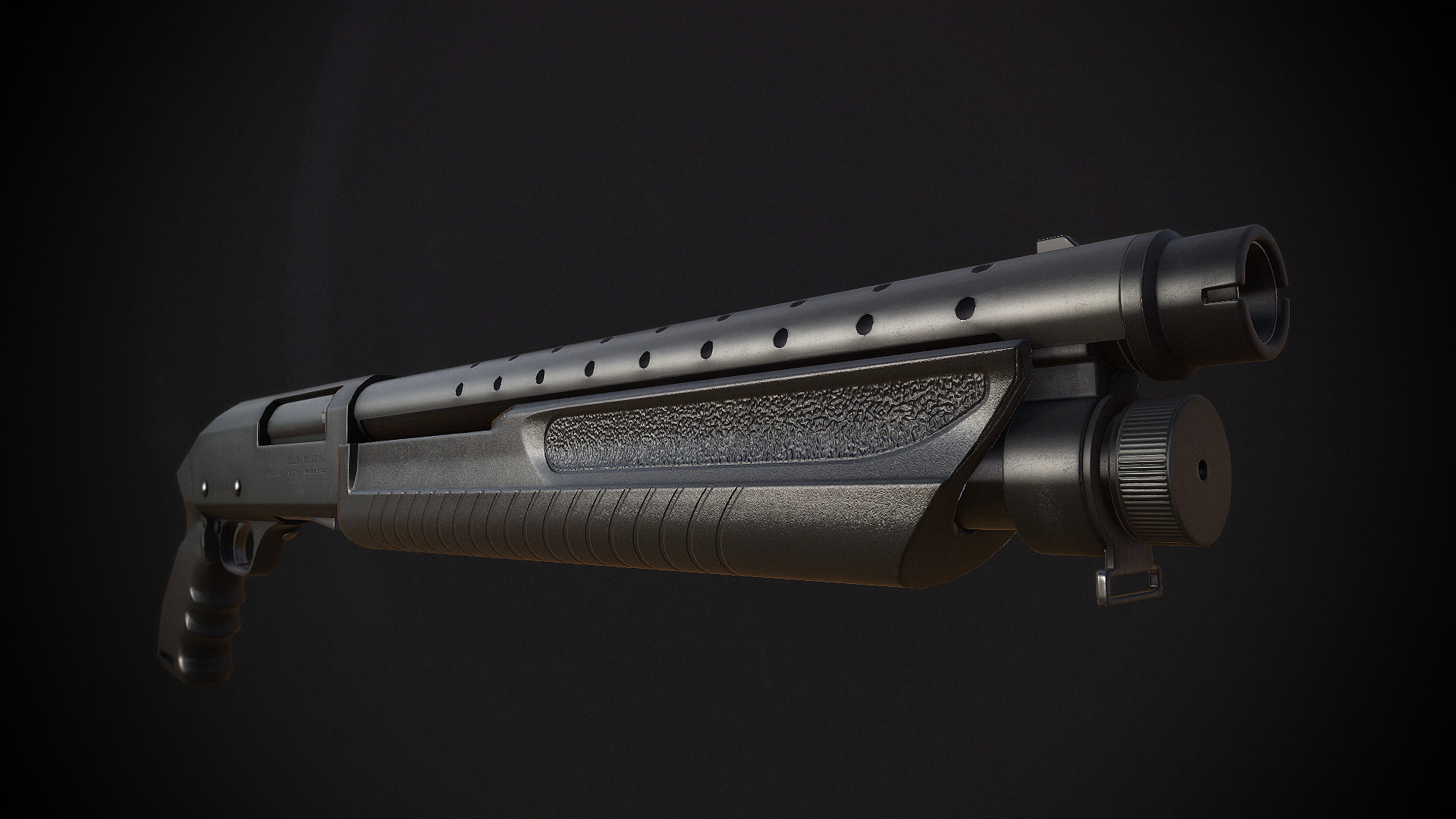 Mitchell Wilson - 3d Artist - Tactical Shotgun