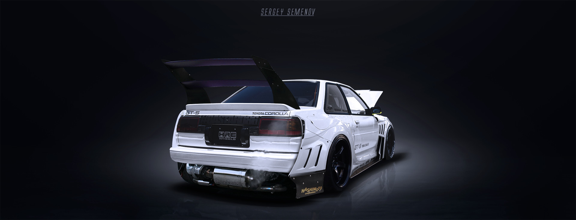 ArtStation - toyota ae 86