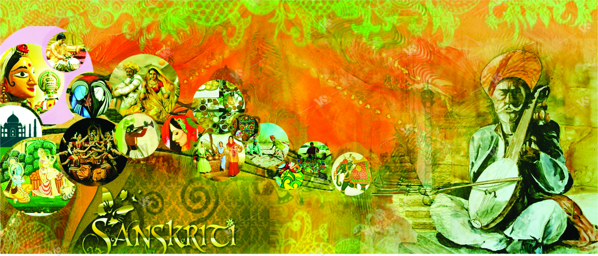 ArtStation - COLLAGE OF INDIAN CULTURE