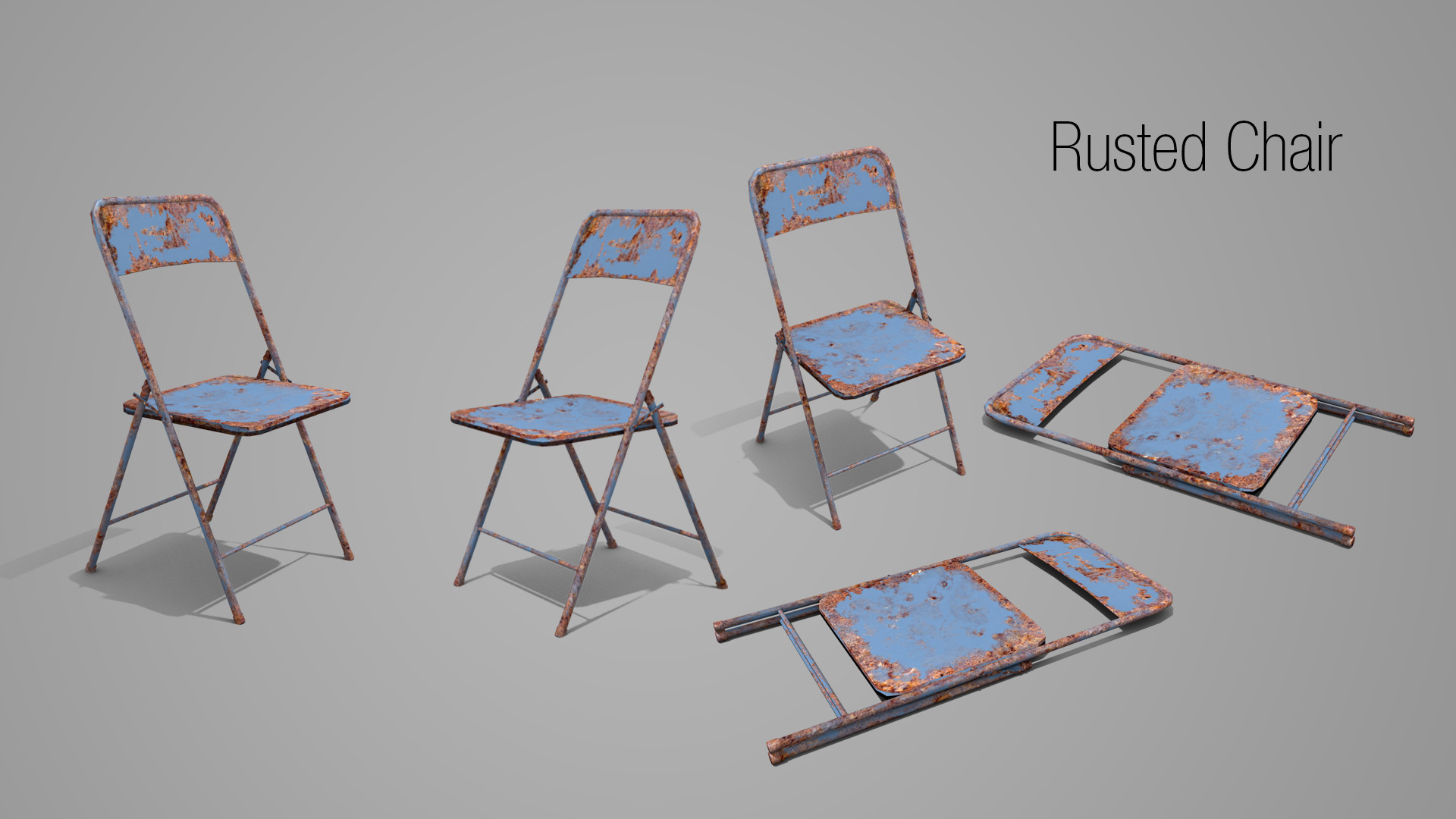 ArtStation - Rusted Chair