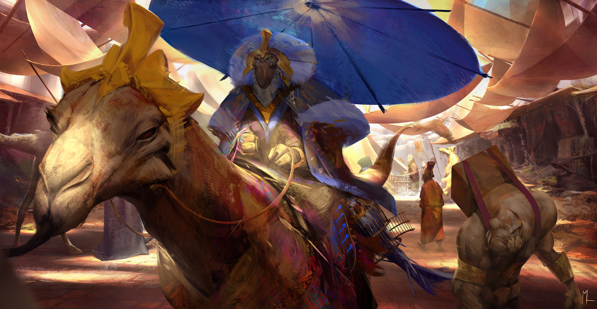 ArtStation - Camel Rider