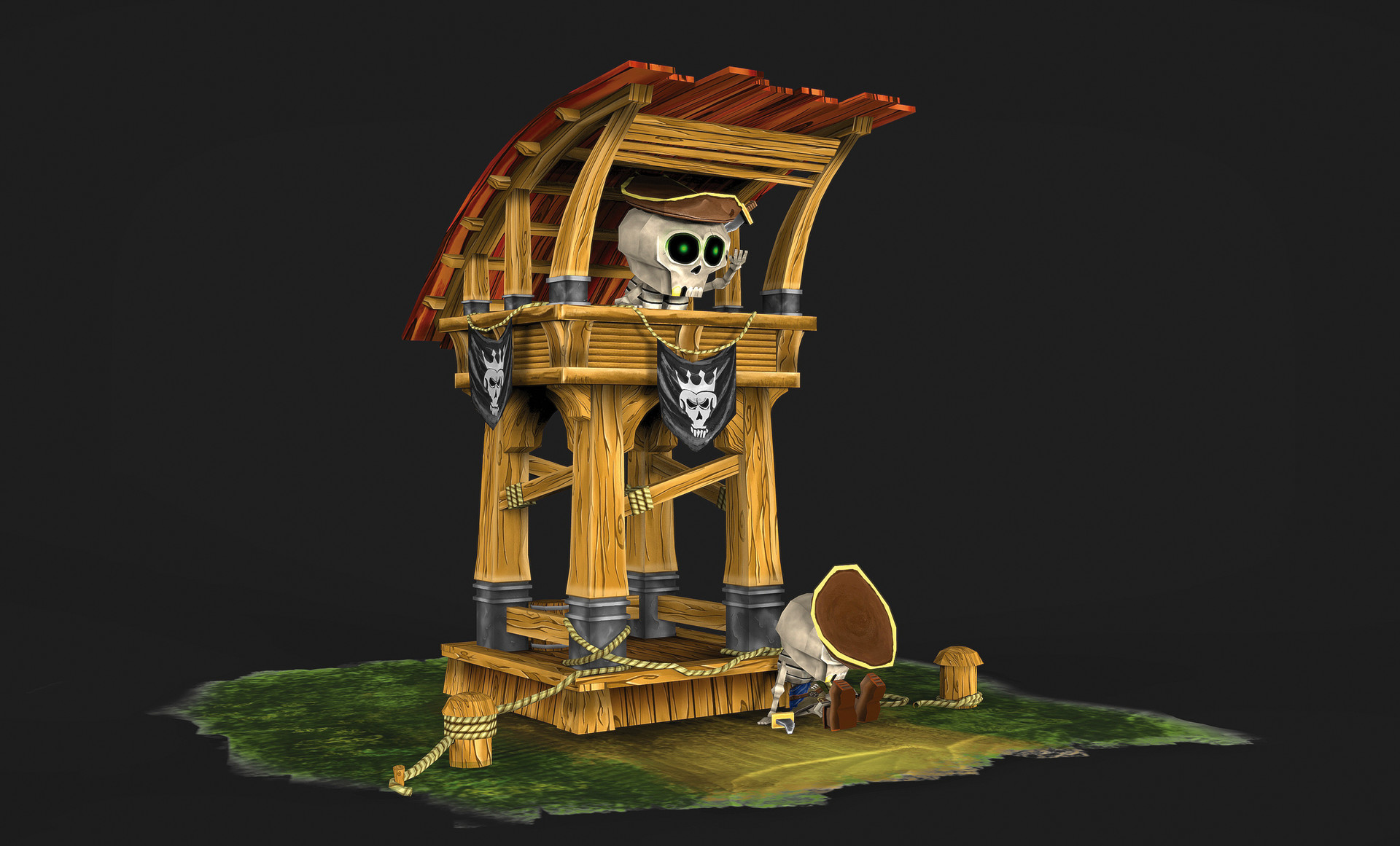 ArtStation - Pirate Sentry Post