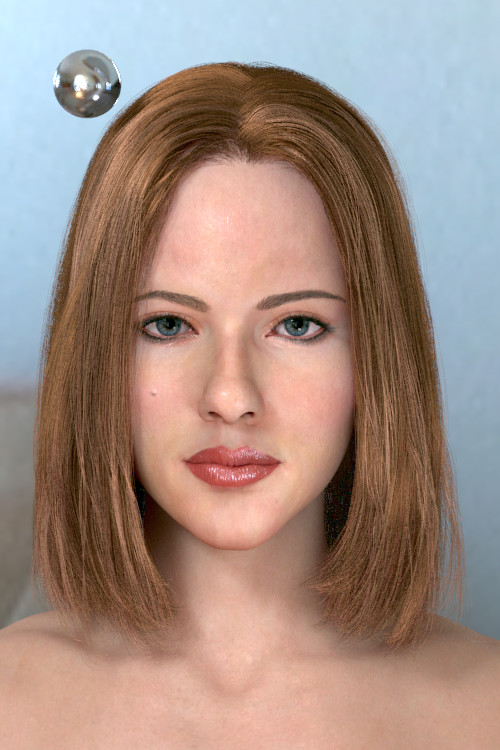 ArtStation - A girl head portrait