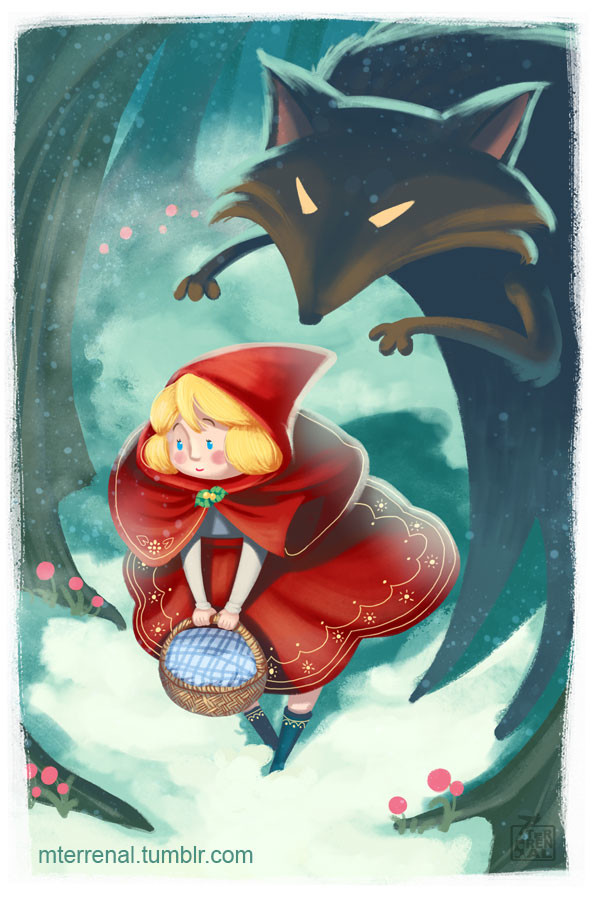 ArtStation - Little Red Ridinghood