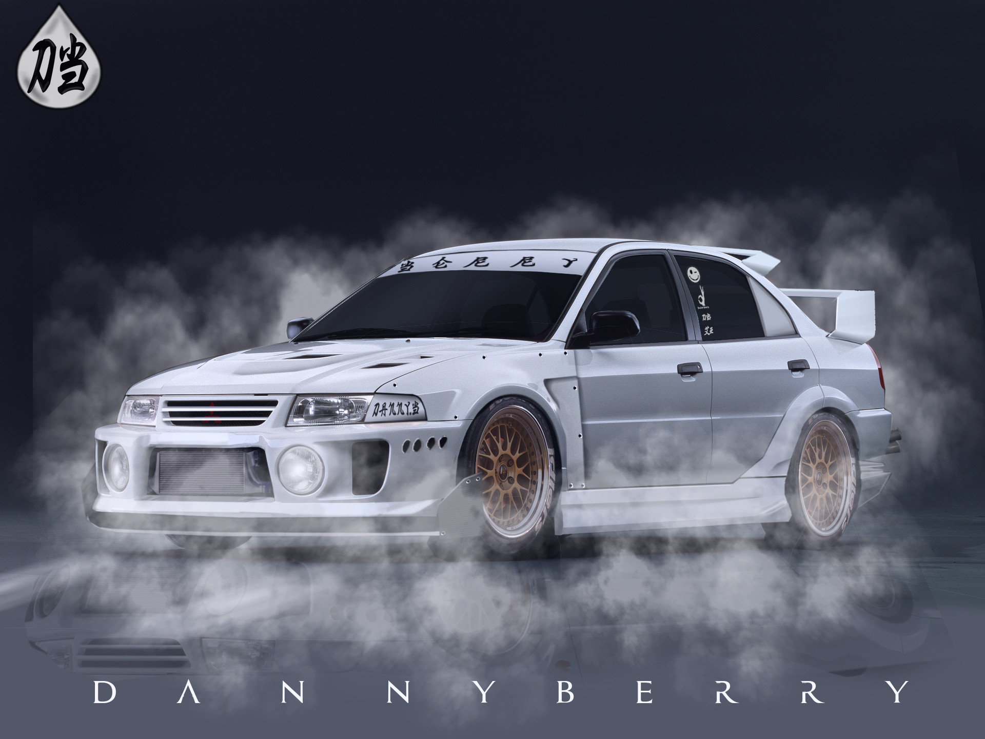 ArtStation - mitsubishi_lancer_rs_evolution_v_1