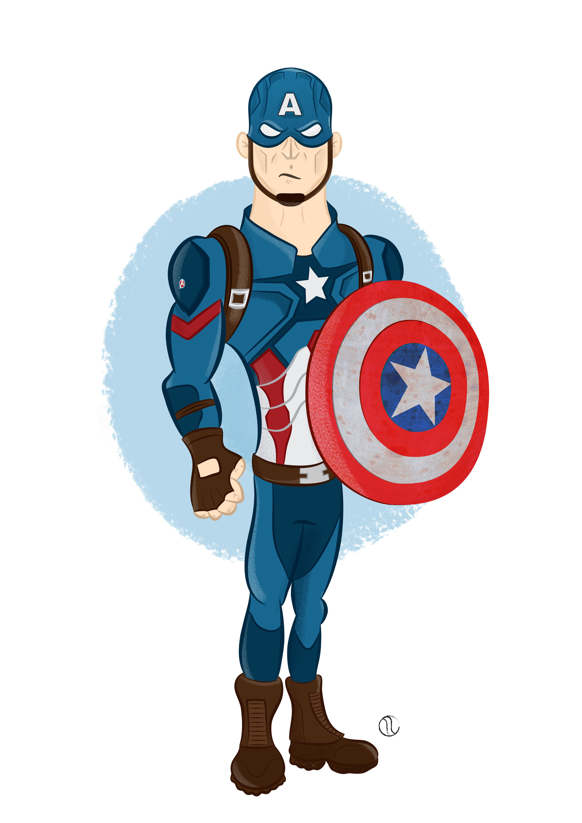 ArtStation - Captain America 2016