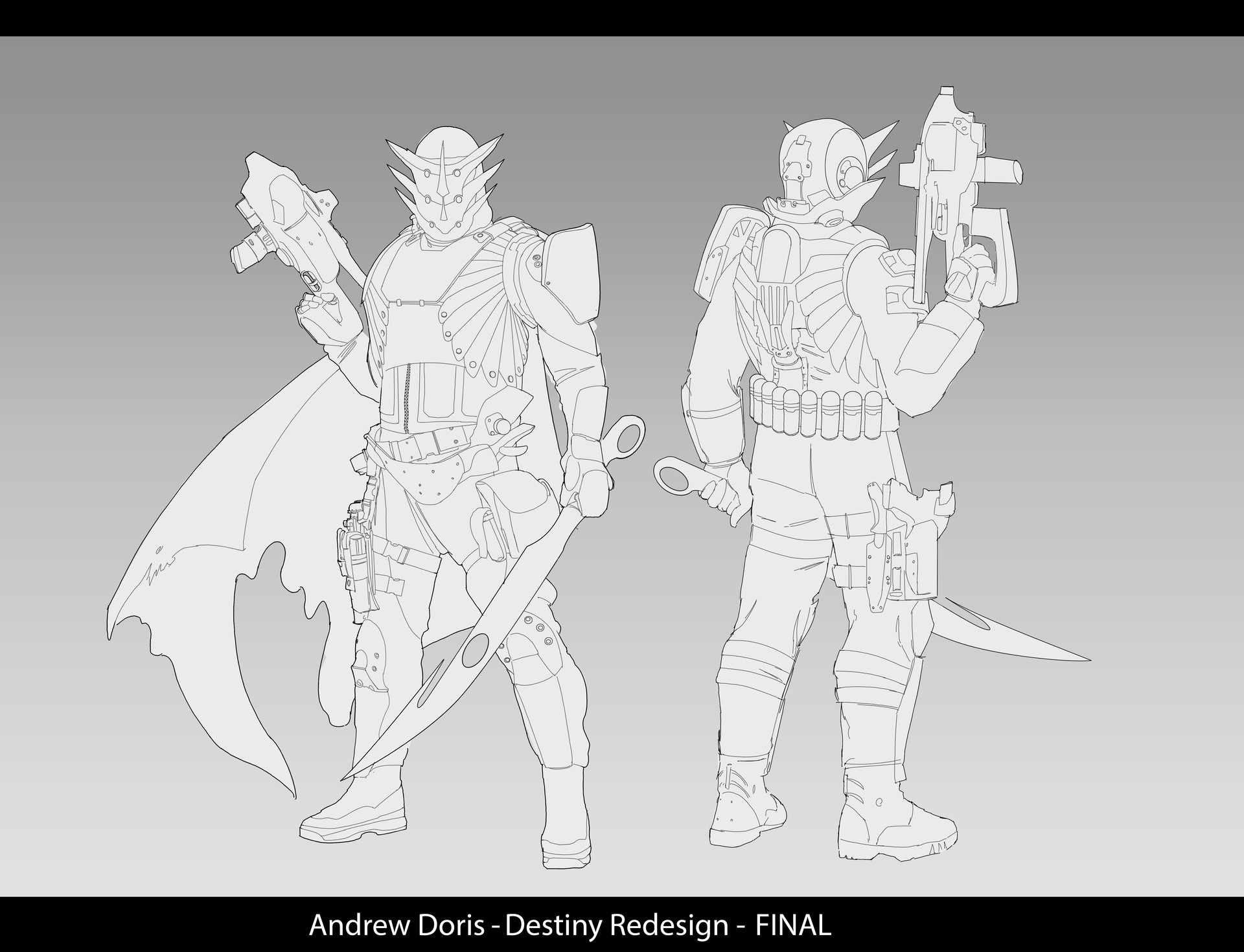 ArtStation - Destiny redesign ortho