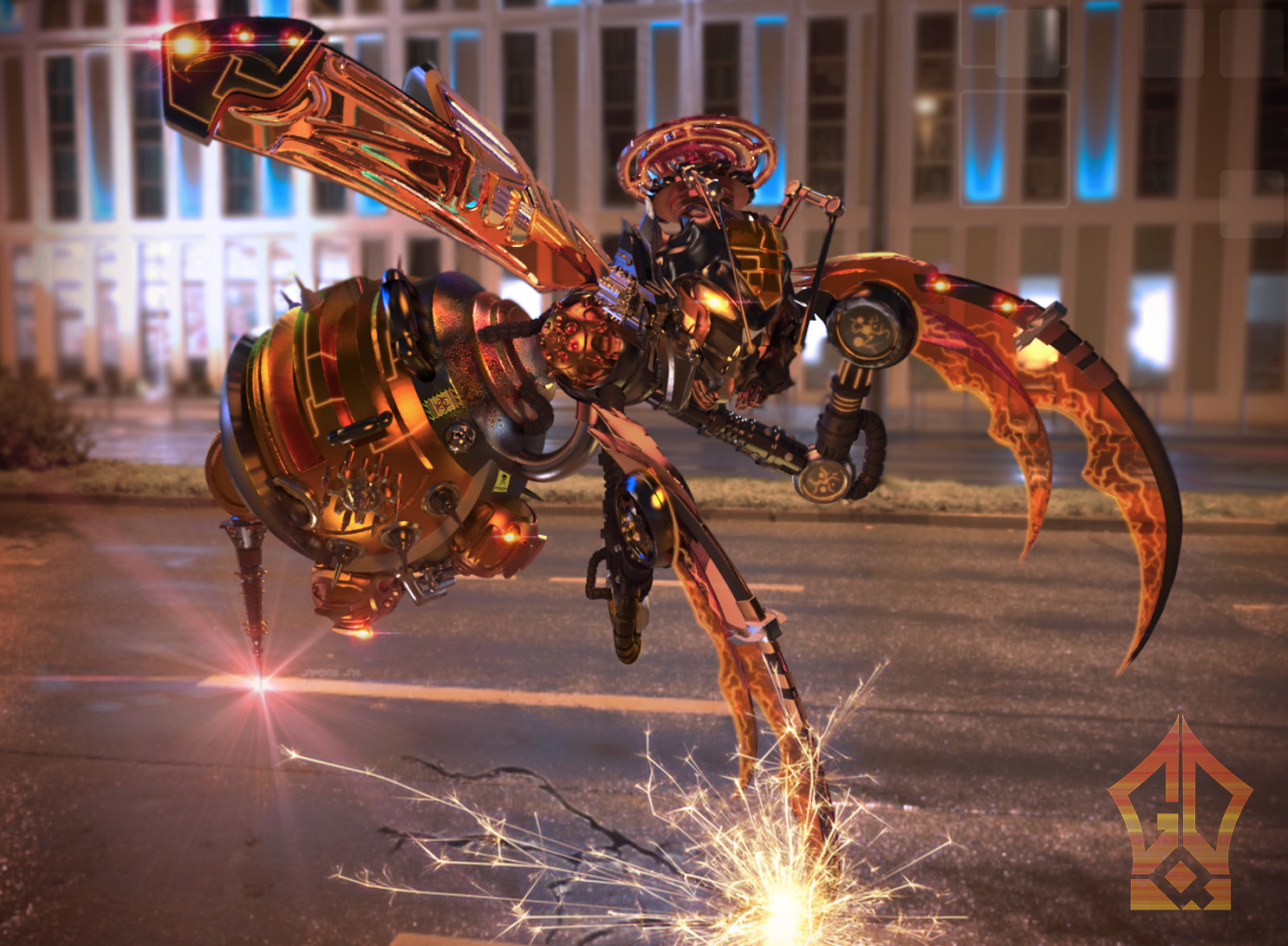 ArtStation - Mecha Bee