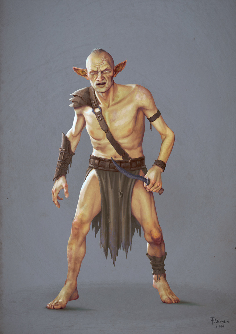Stylusjutsu Illustrations. - Goblin Concept/ Character Art