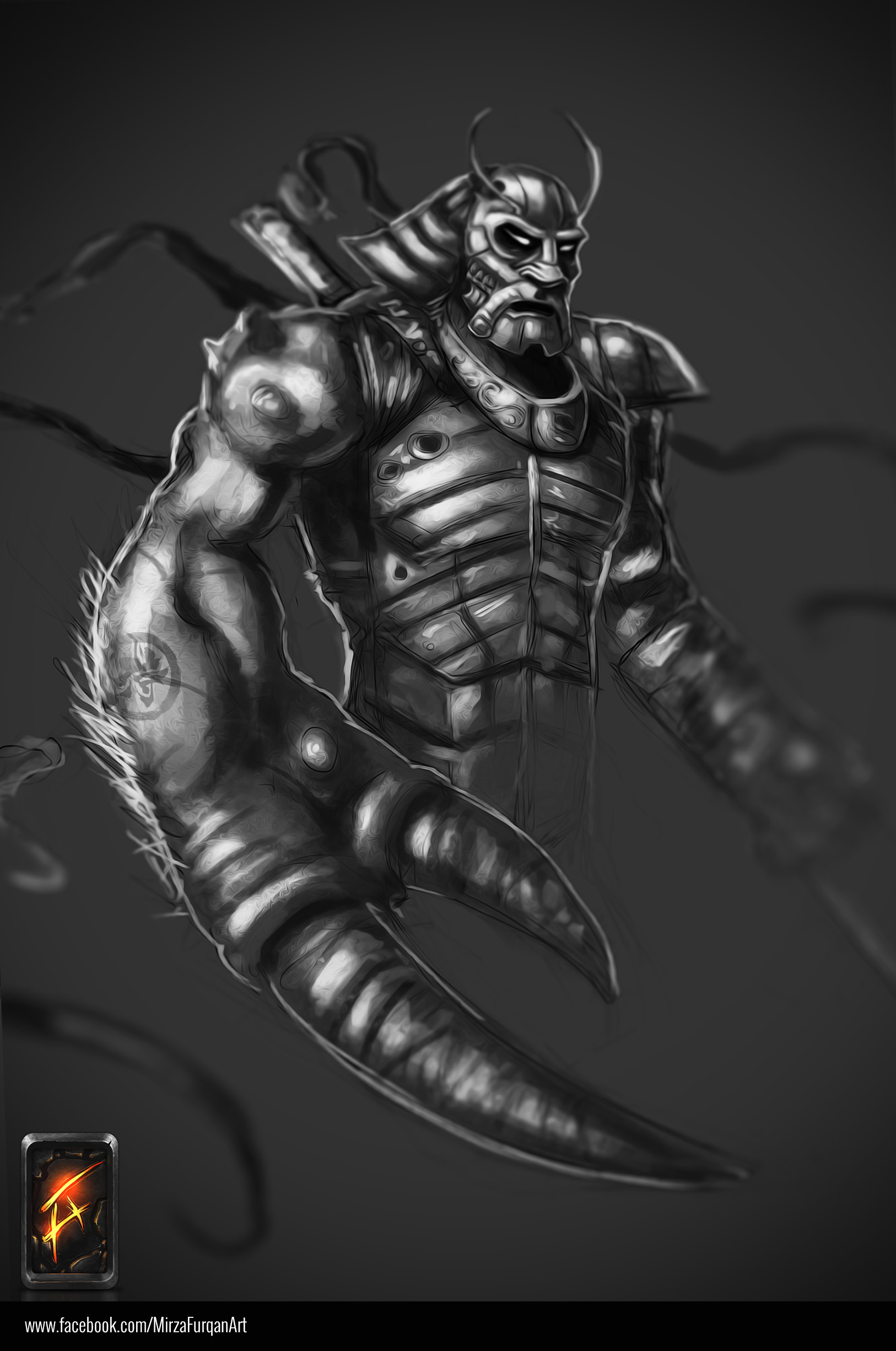 ArtStation - Samurai Crab