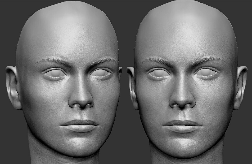 ArtStation - Texas Head Gray