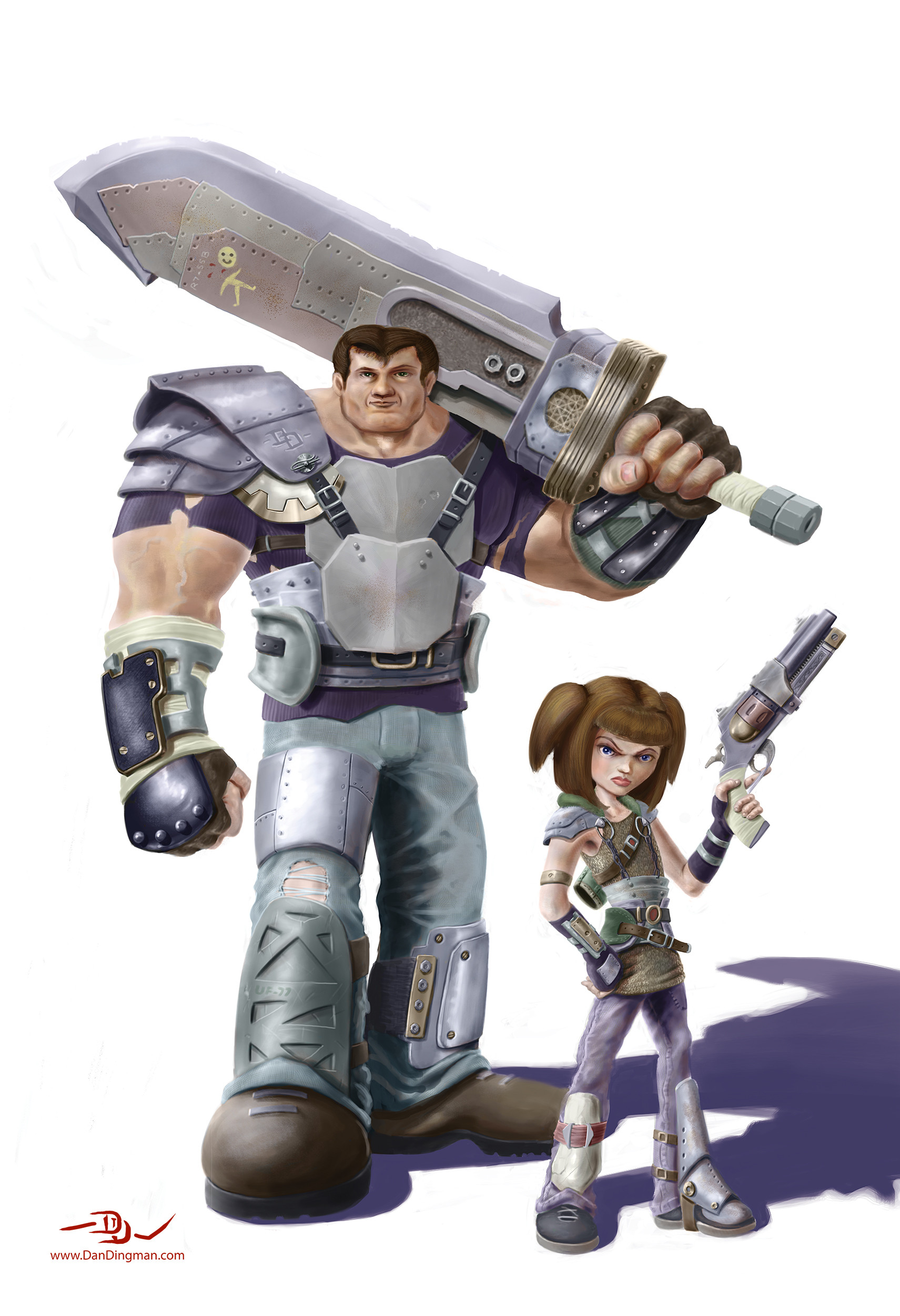 ArtStation - Steampunk Heroes