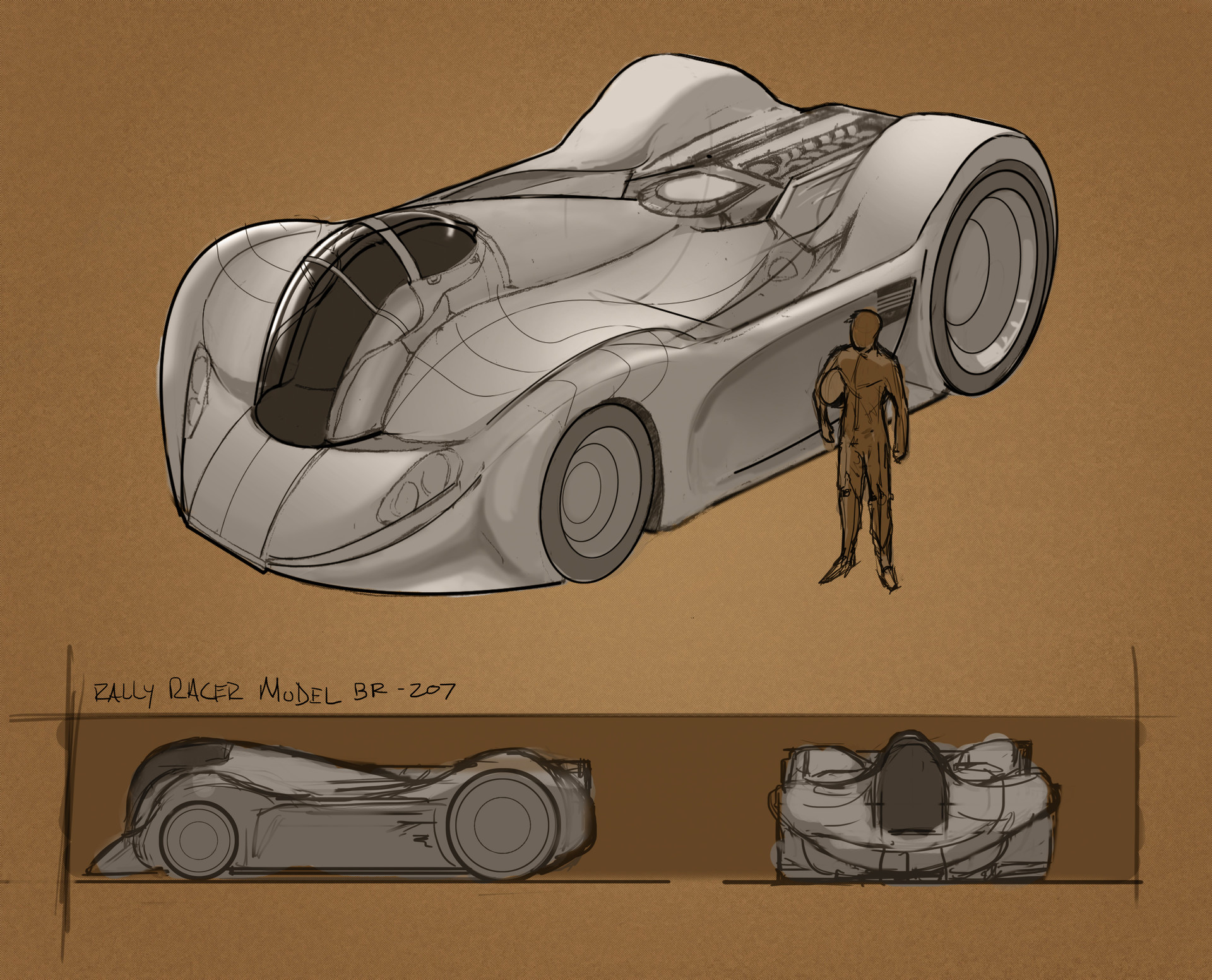 ArtStation - The Future of the Endurance Car