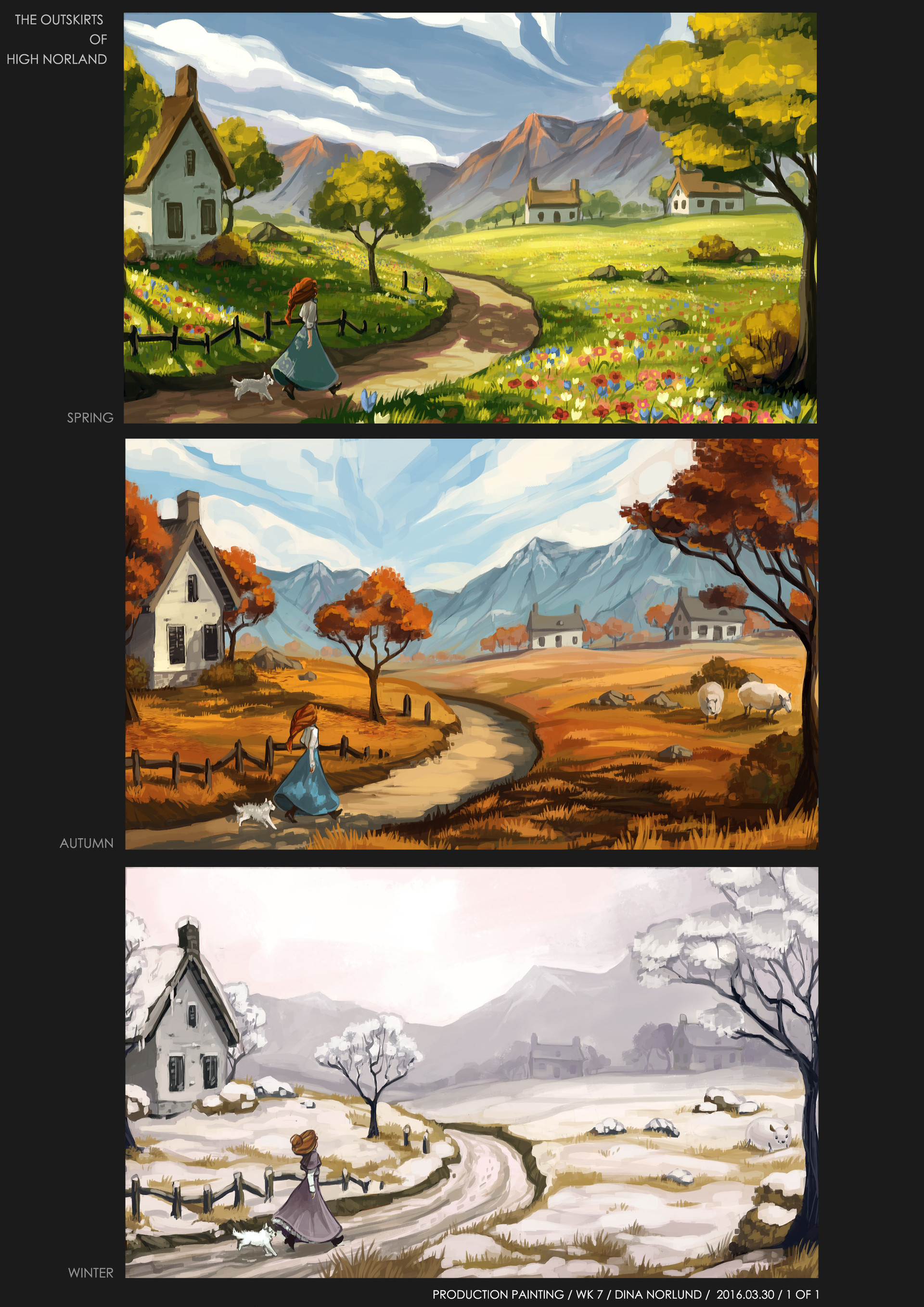 ArtStation - 3 seasons
