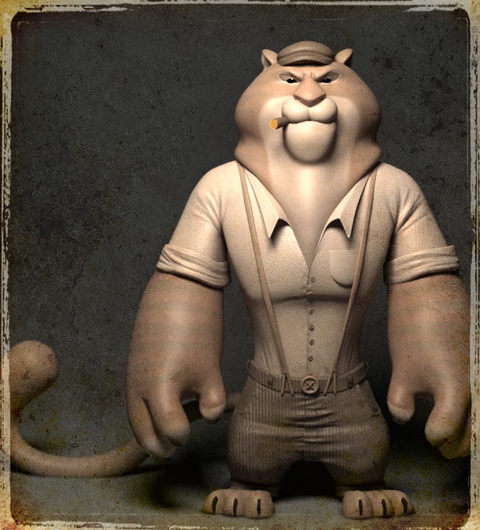 ArtStation - Tiger Mob