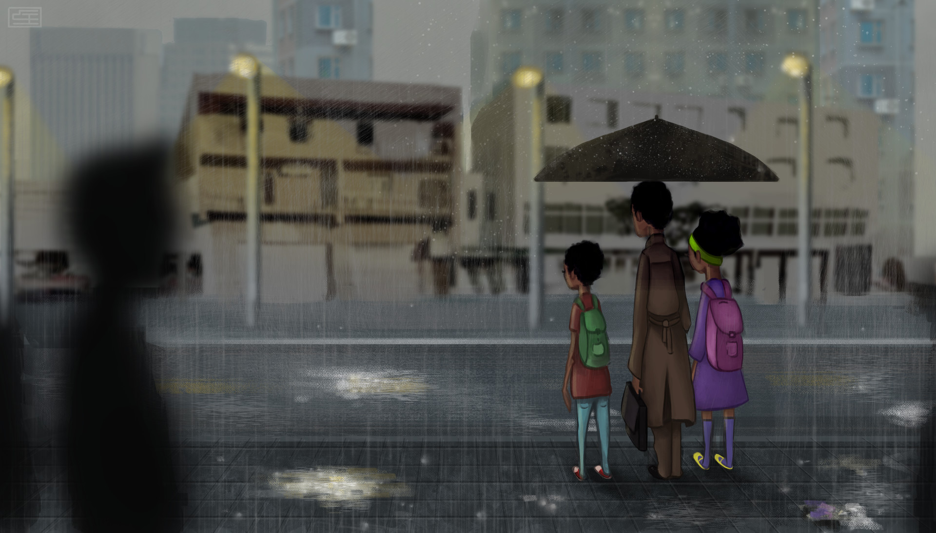 Robbie Derosa - Rainy Day (Commissioned)