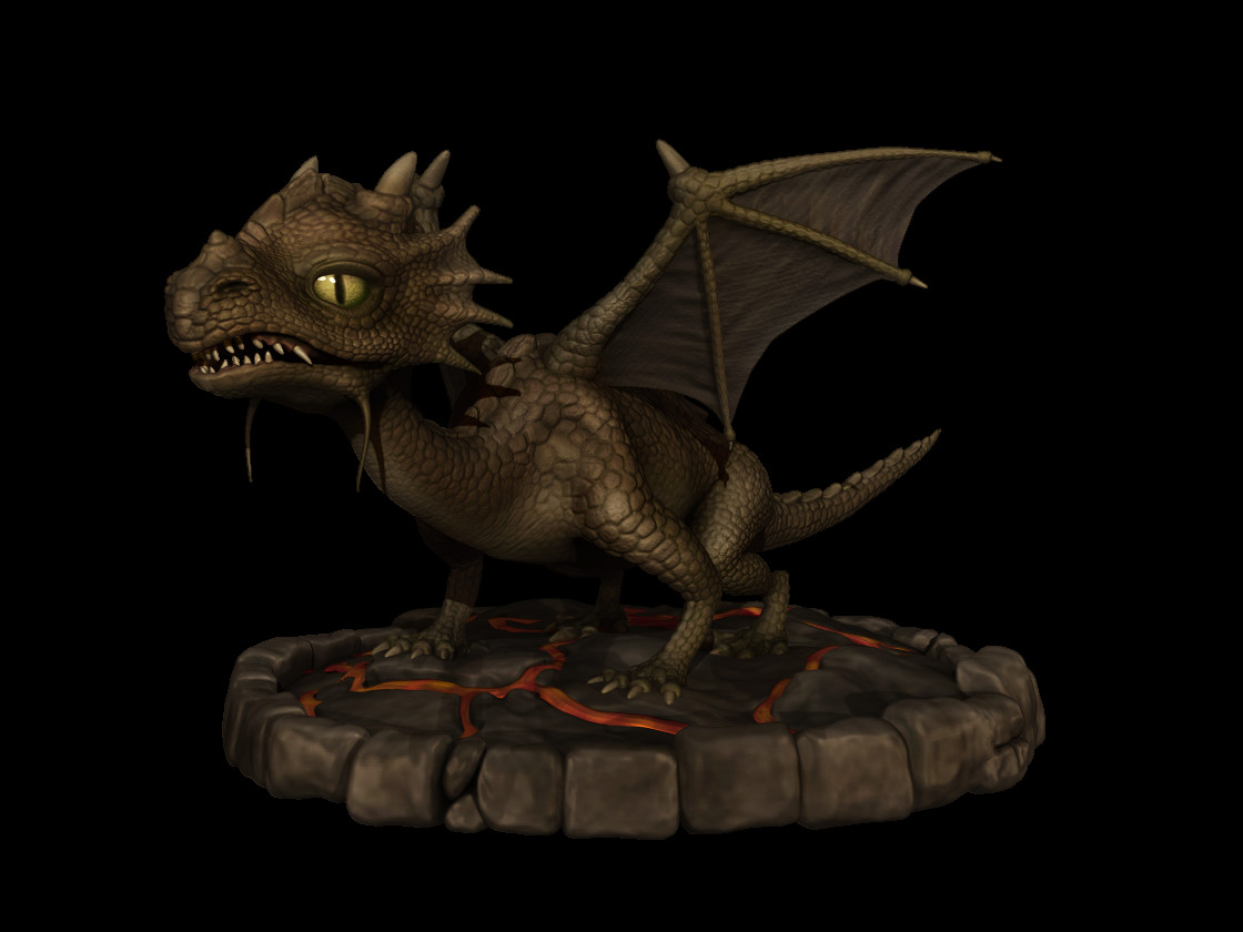 ArtStation - Baby Dragon