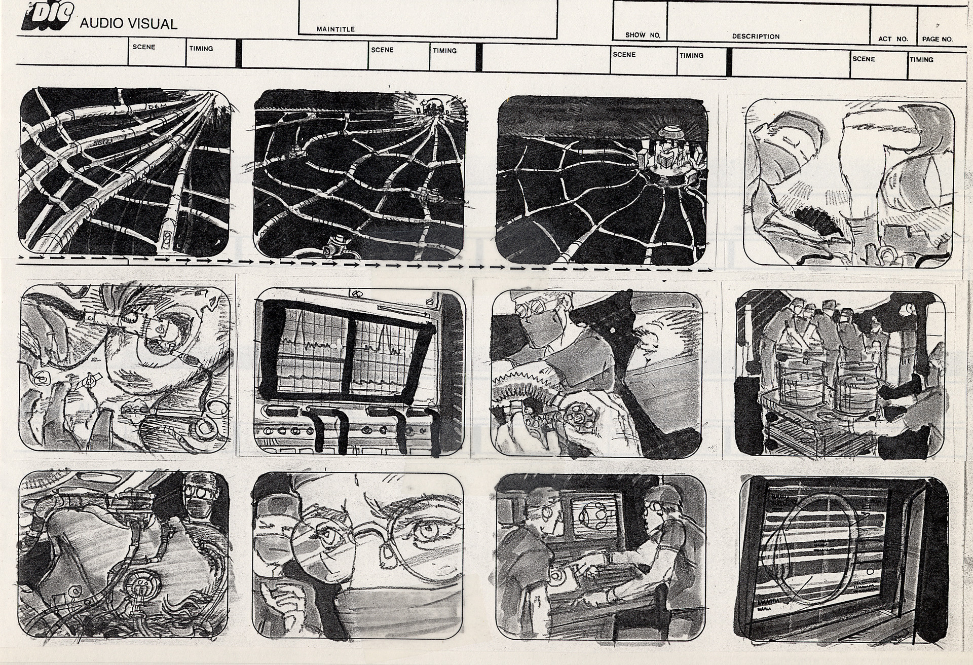 ArtStation - Storyboard "Running Delilah" - TV