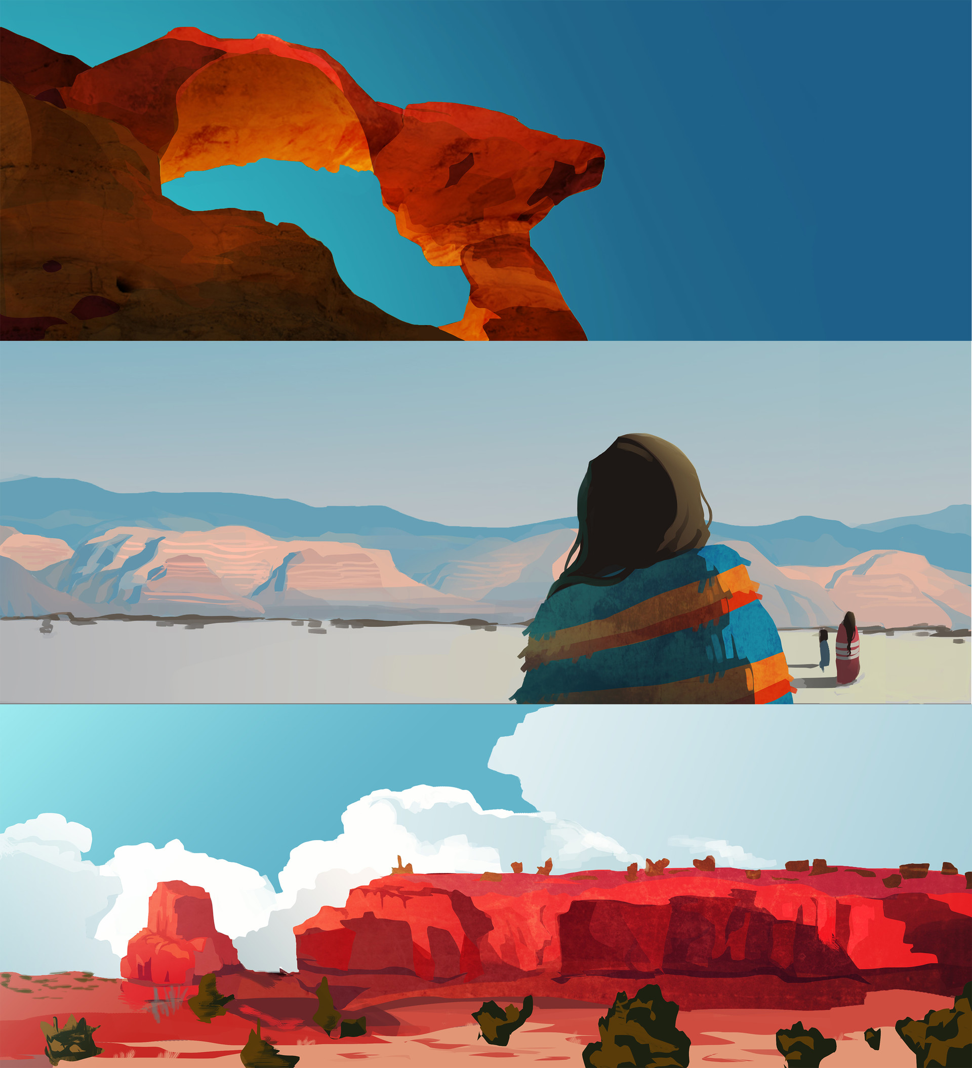 ArtStation - Red Rock