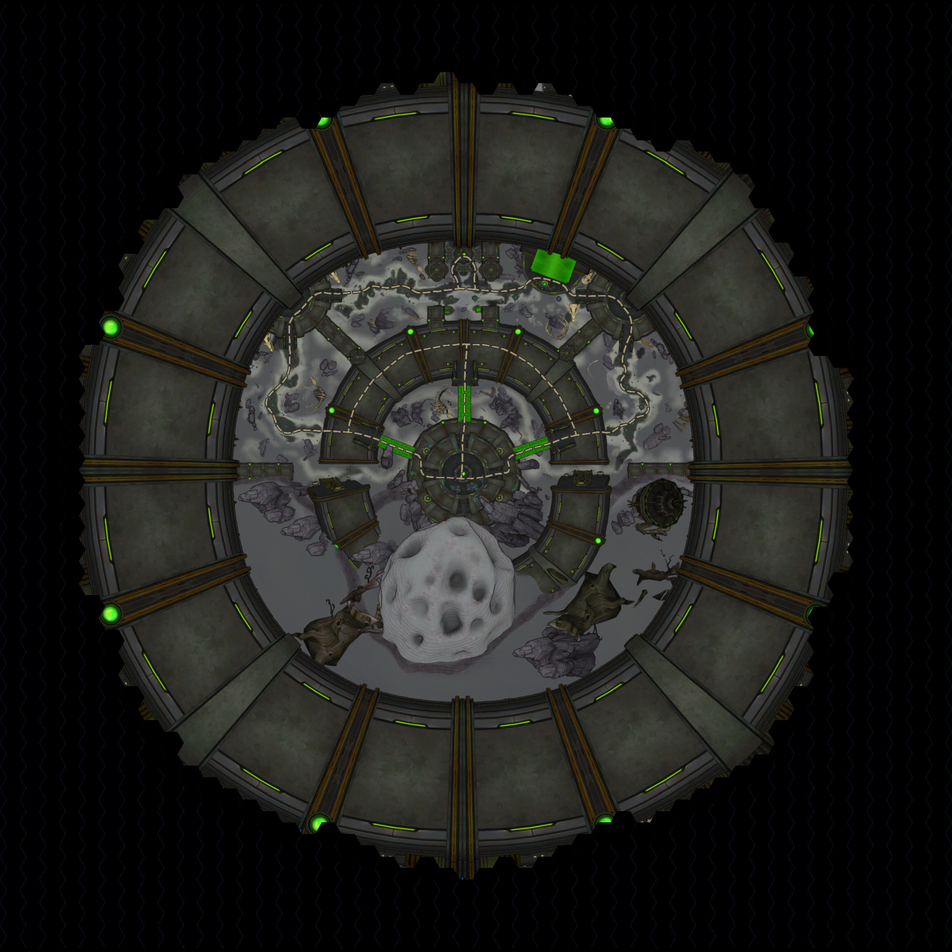 Travis Inman - Wildstar World Art - Zone: Farside