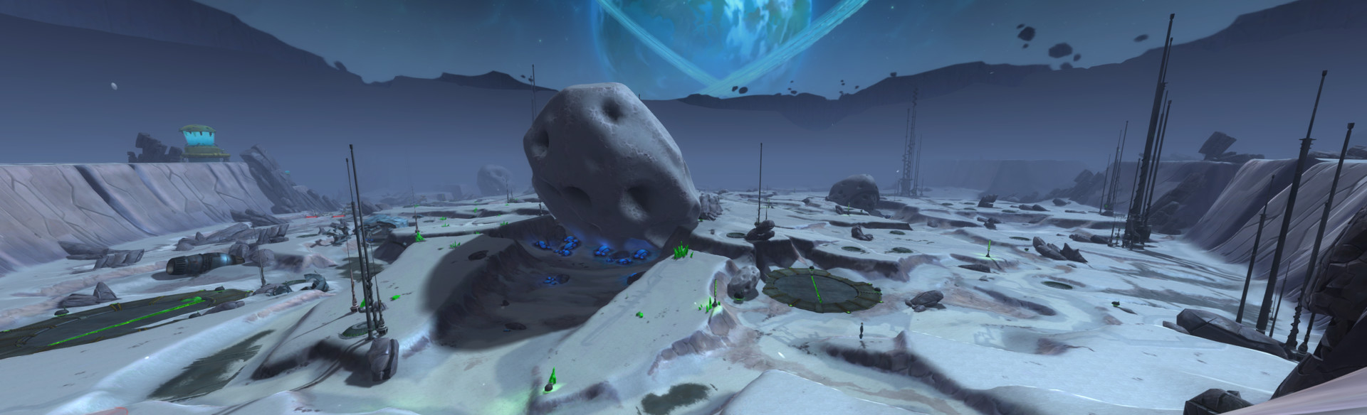 Travis Inman - Wildstar World Art - Zone: Farside