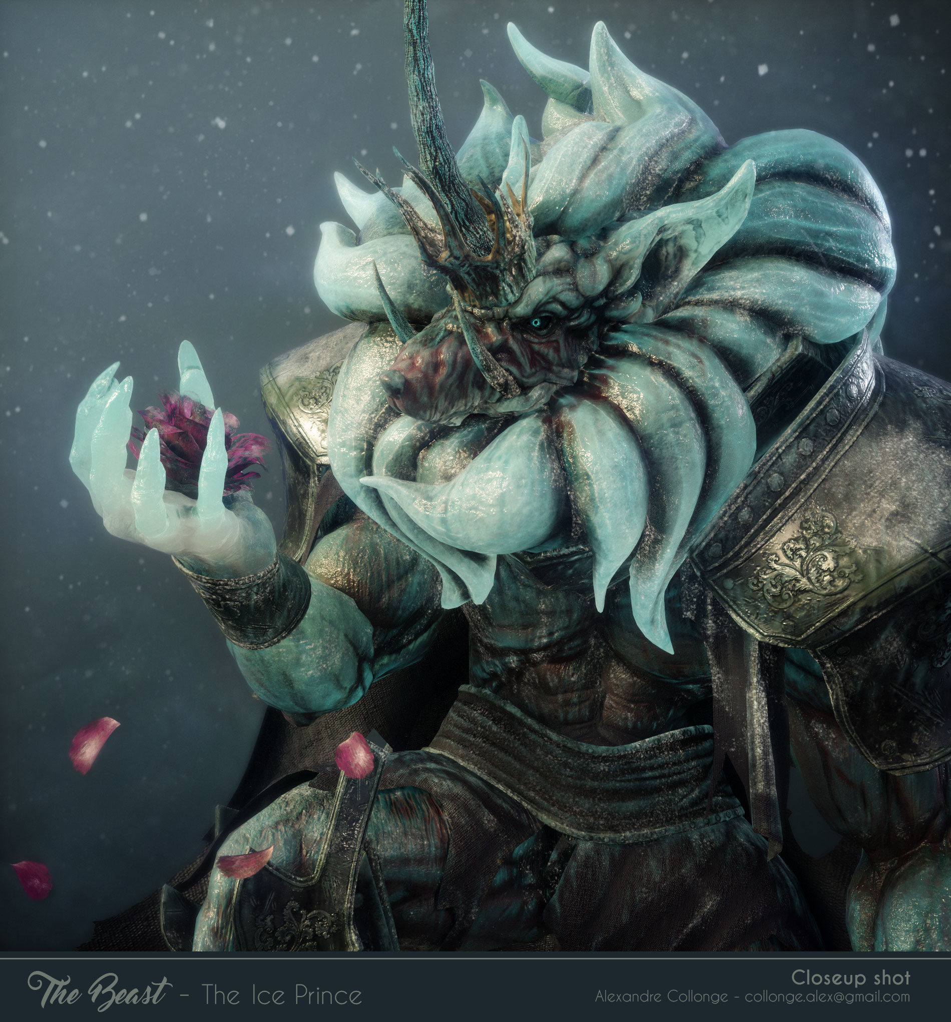 ArtStation - The Beast - Polycount Challenge