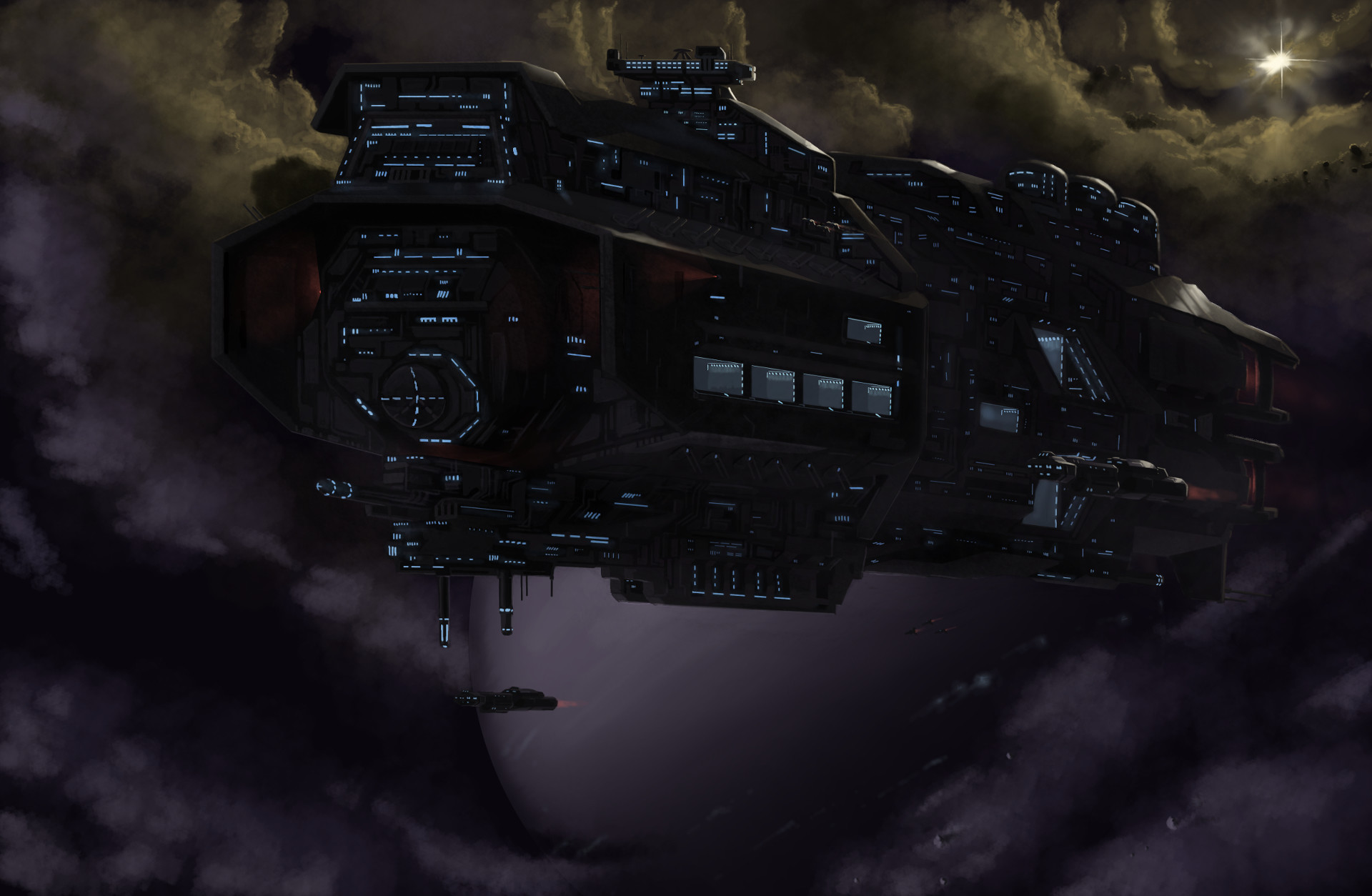 ArtStation - Capital Ship