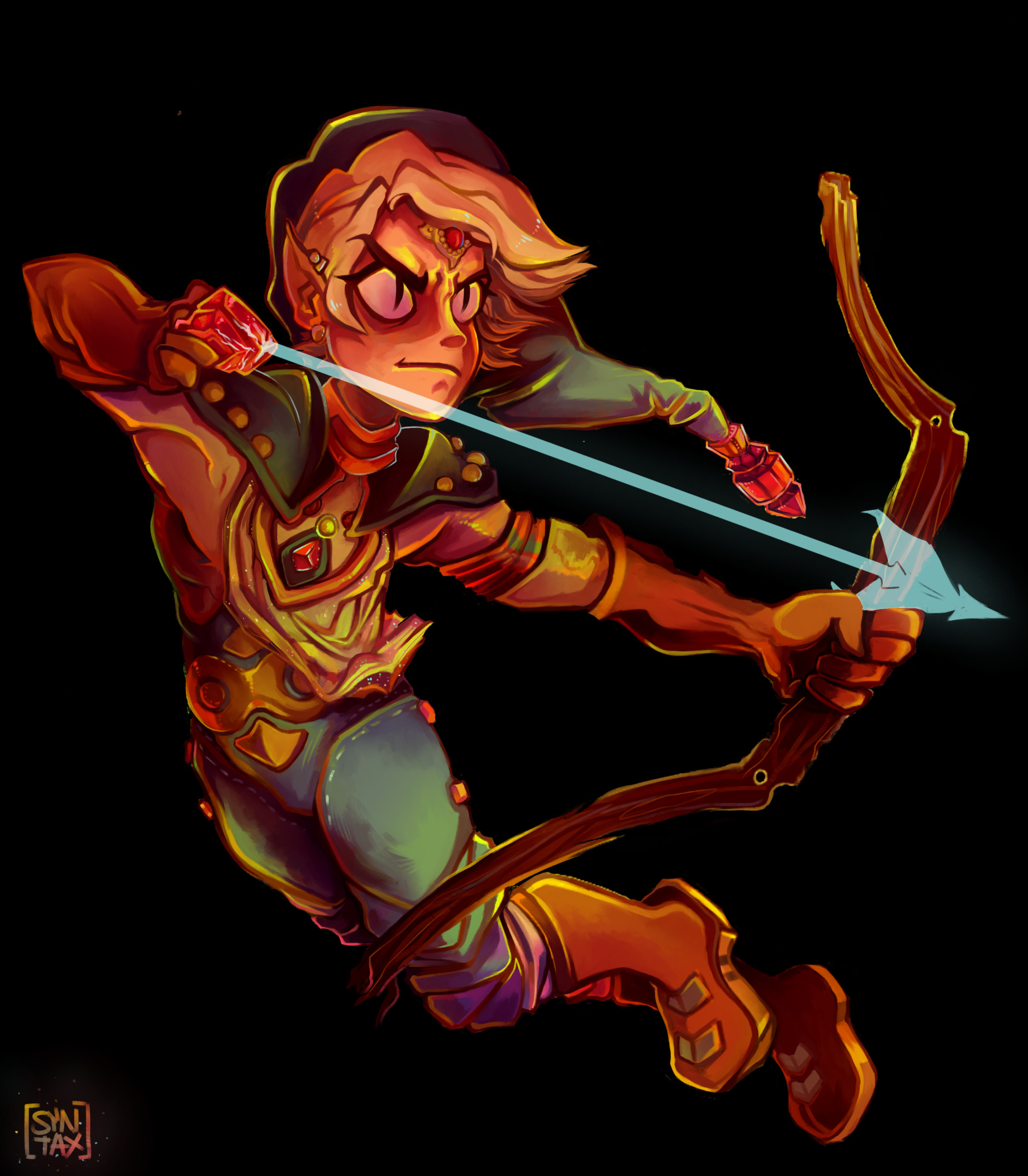 nina reyes - Gerudo Link