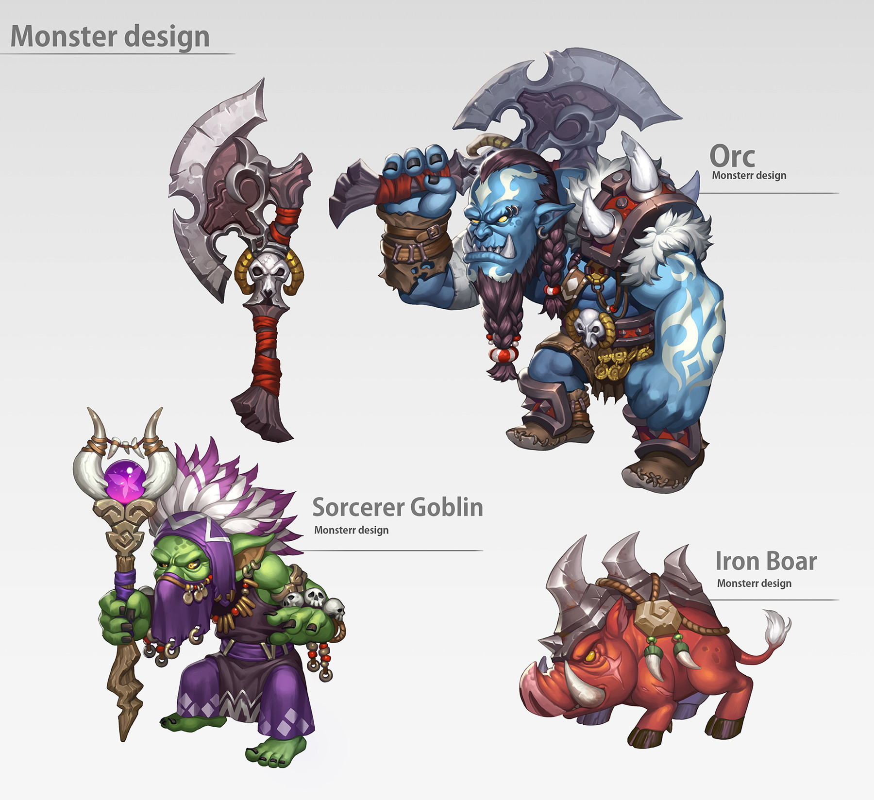 ArtStation - Monster Design 2