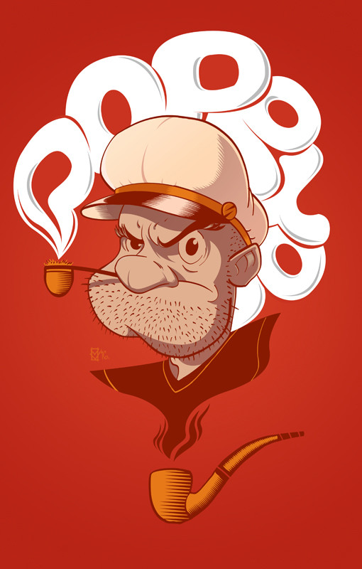 ArtStation - Illustrations - Popeye; Daltons