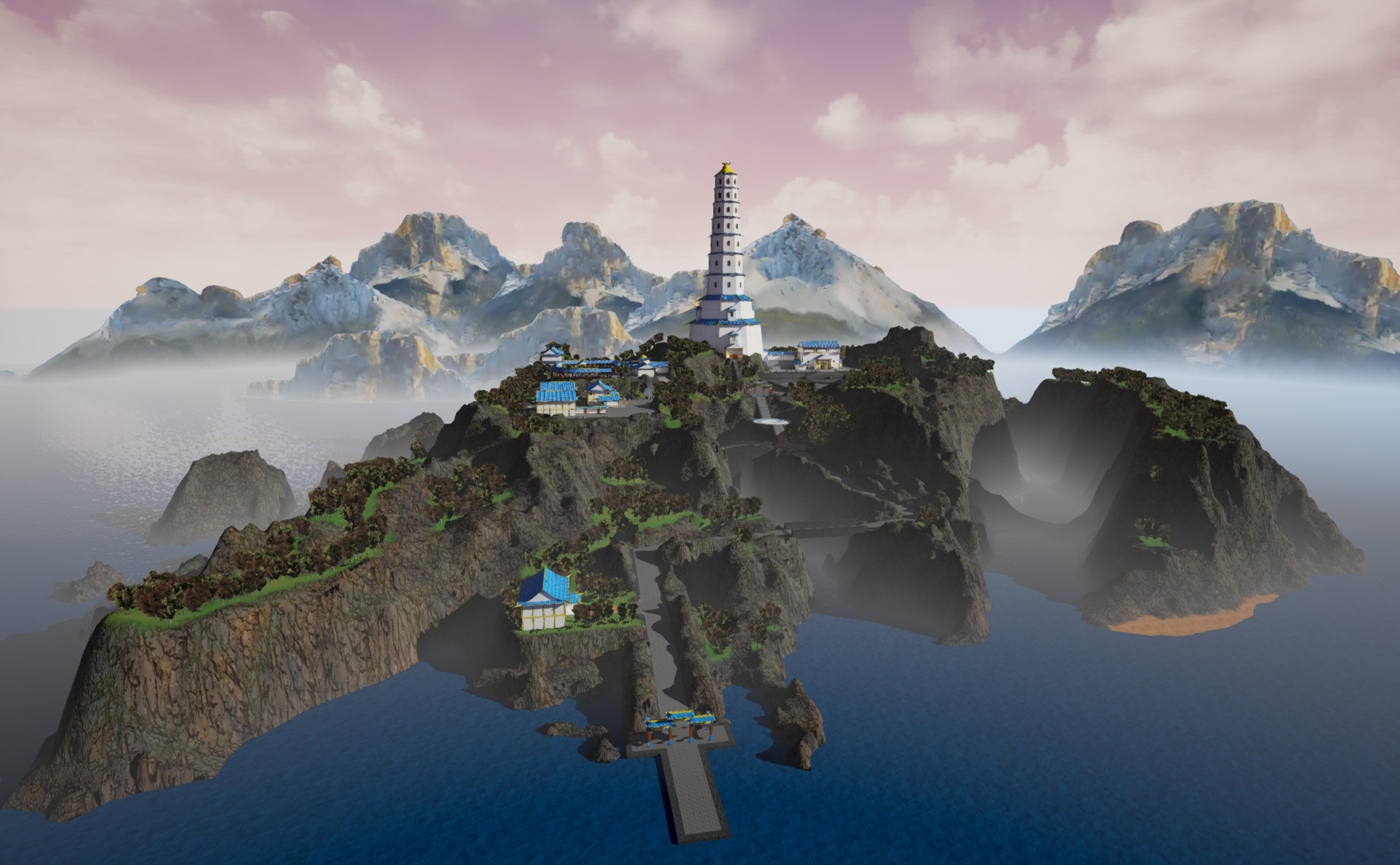 José Daniel Sánchez López - Air Temple Island - The Legend of Korra