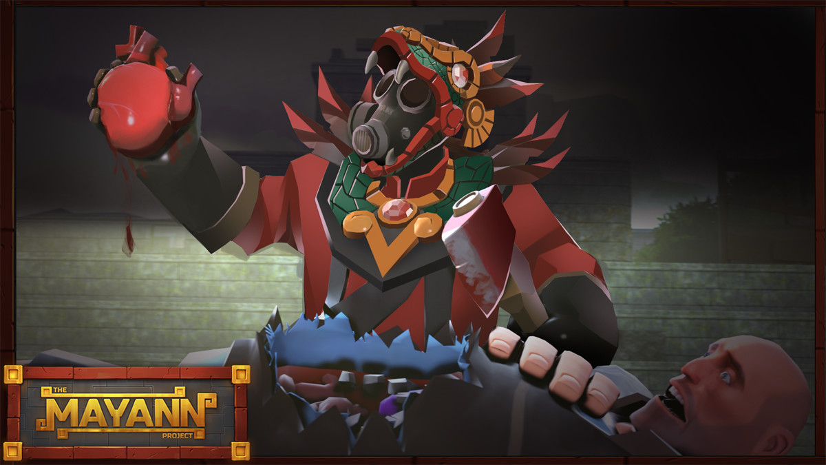 ArtStation - Teamfortress 2 Mayann Item set promotional Art