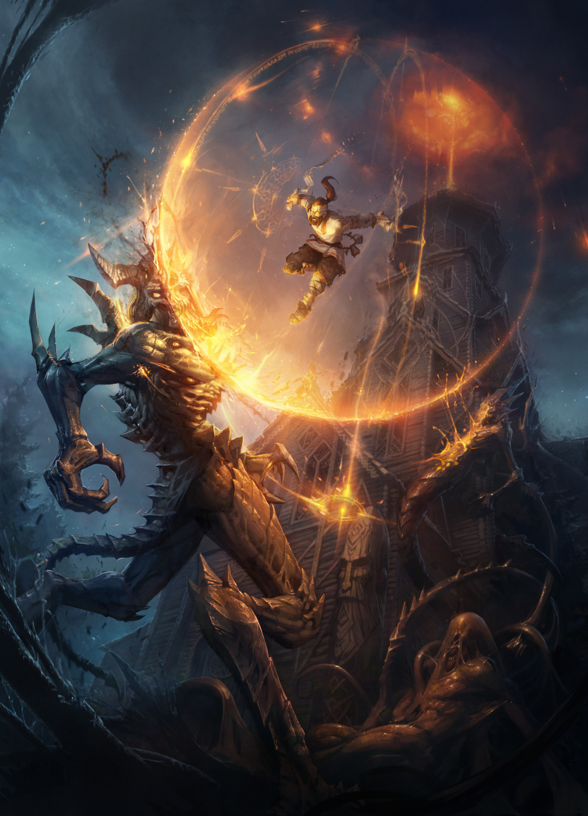 ArtStation - Runic mage