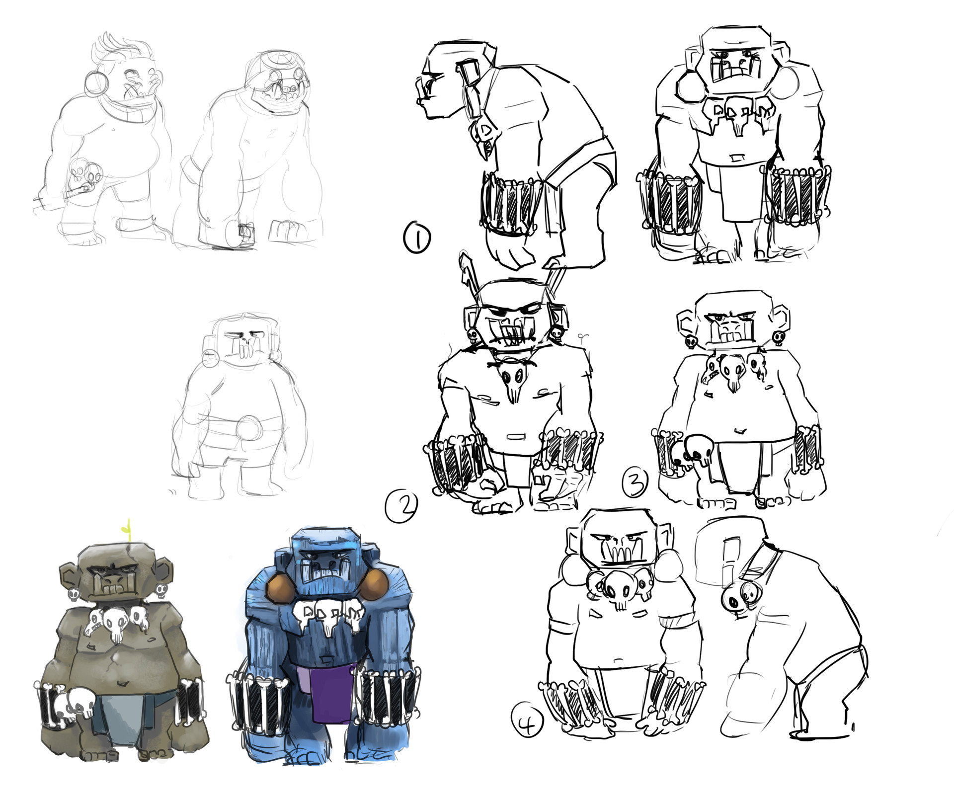 Natasha Dudley - Animation Troll Character Design