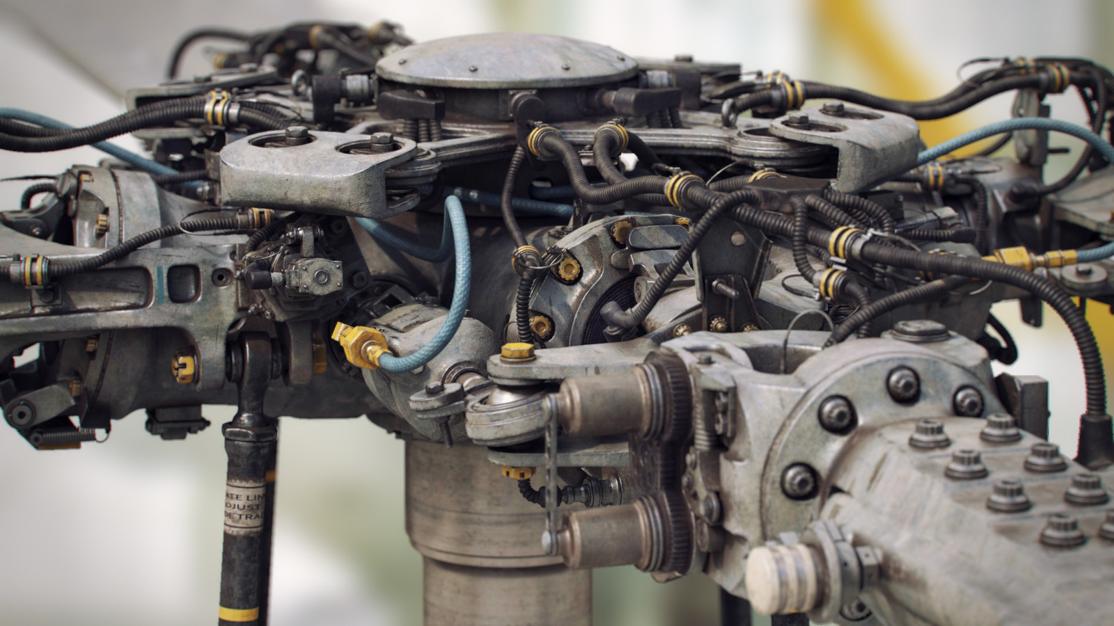 Zsombor Gusztus - UH-60 Blackhawk Main rotor Hardsurface model