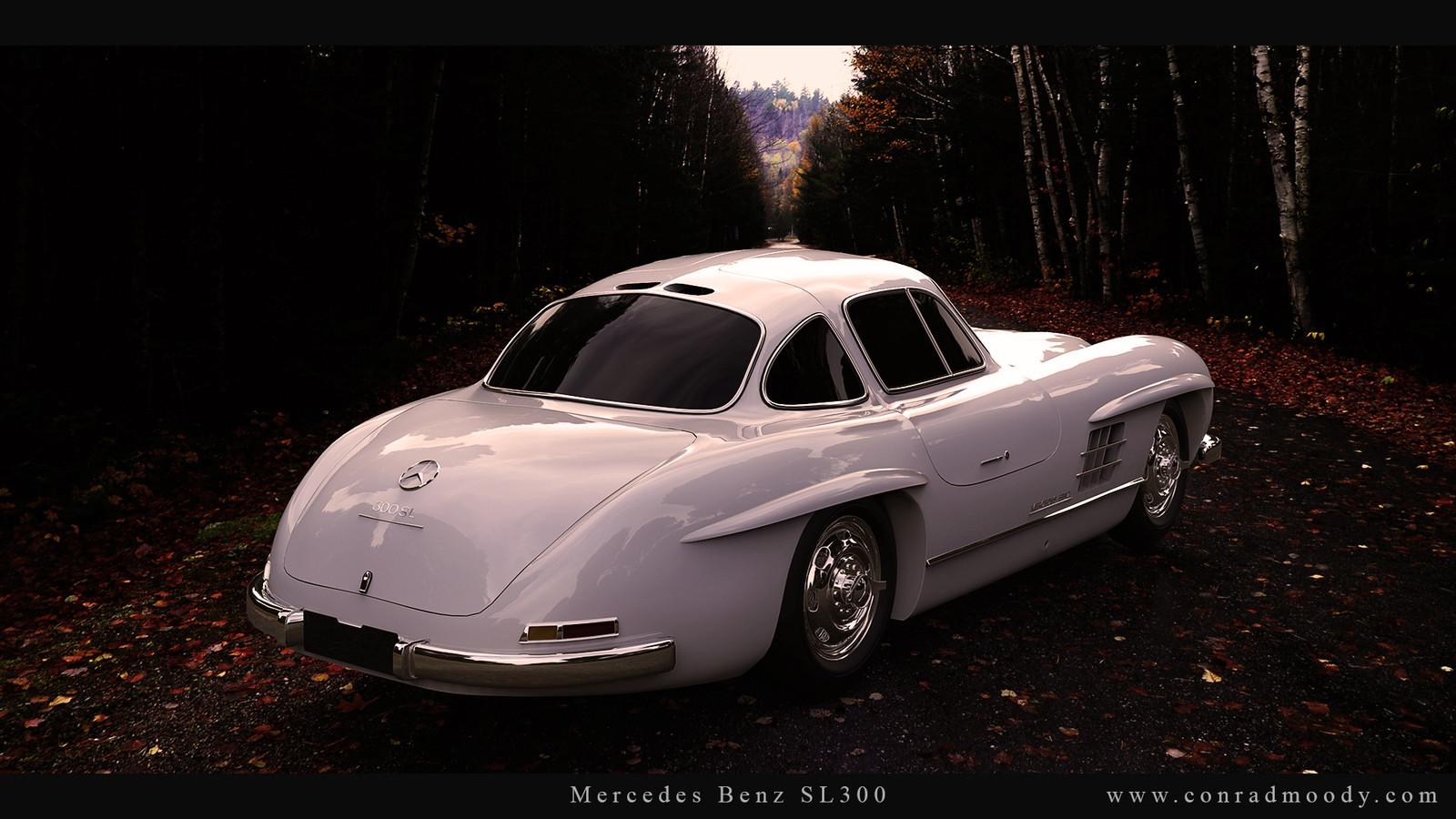 Conrad Moody - Mercedes Benz SL300 - Unfinished Render