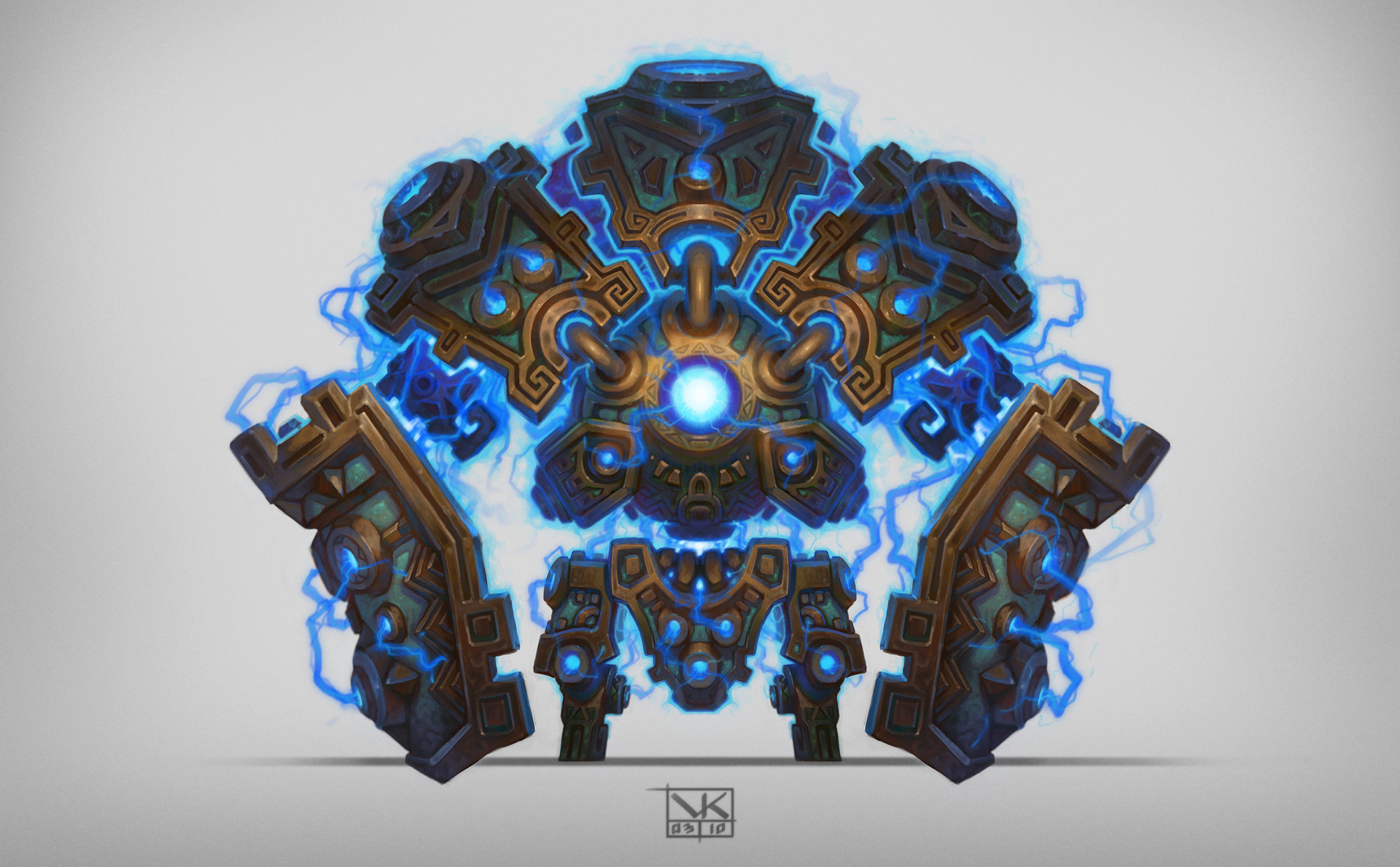 ArtStation - Golem (boss)