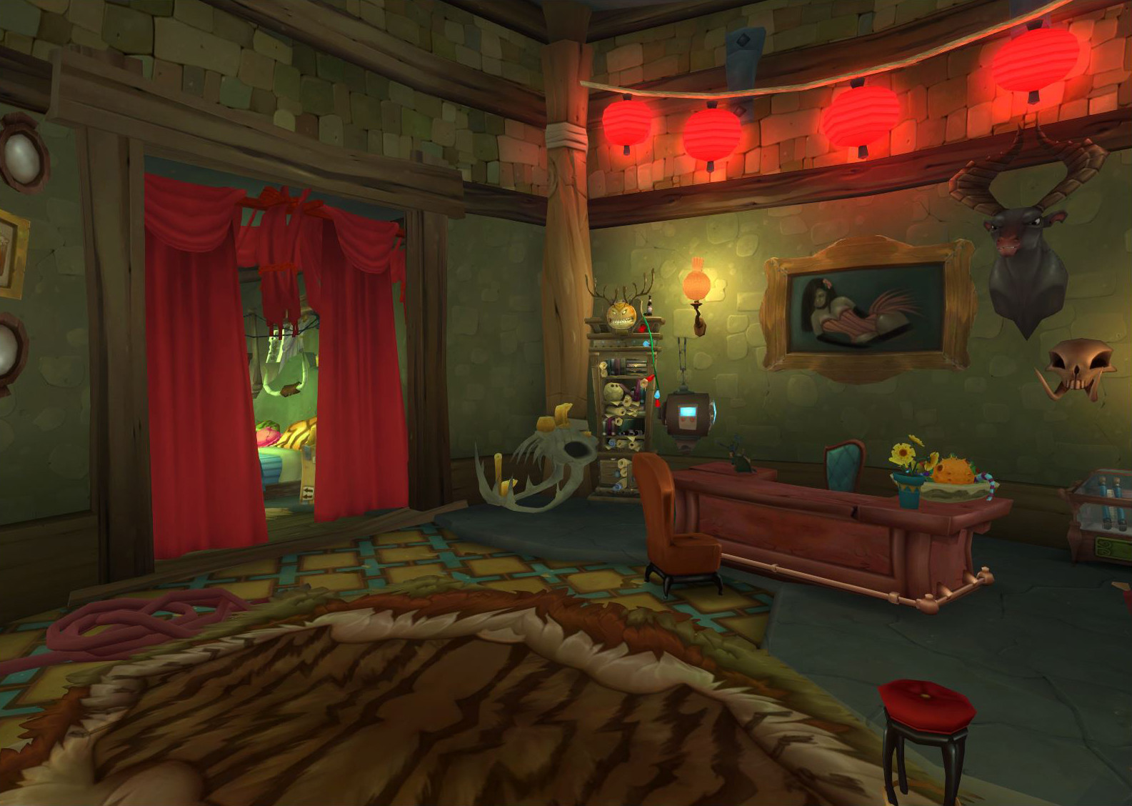 Travis Inman - Wildstar Set Dressing: Granok Buildings