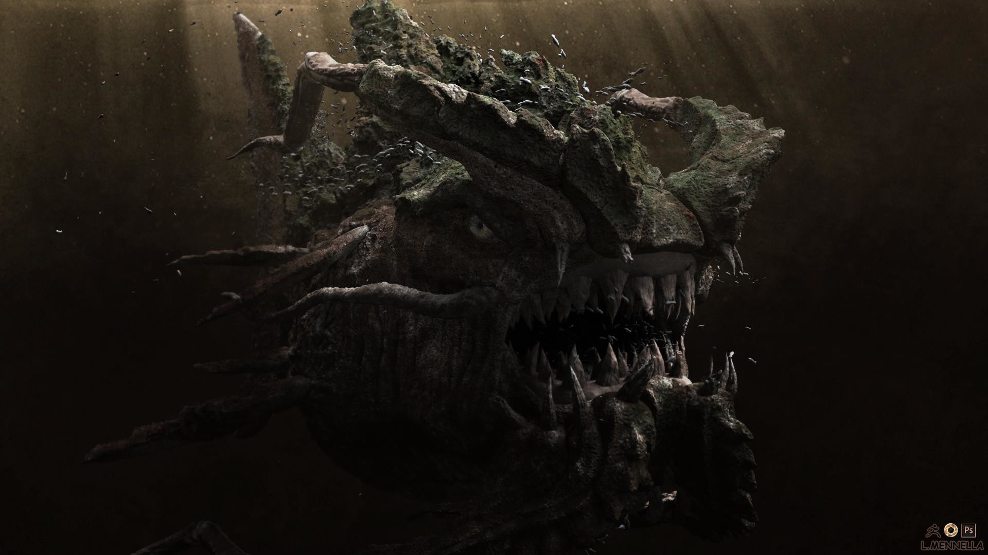 ArtStation - Monster Fish