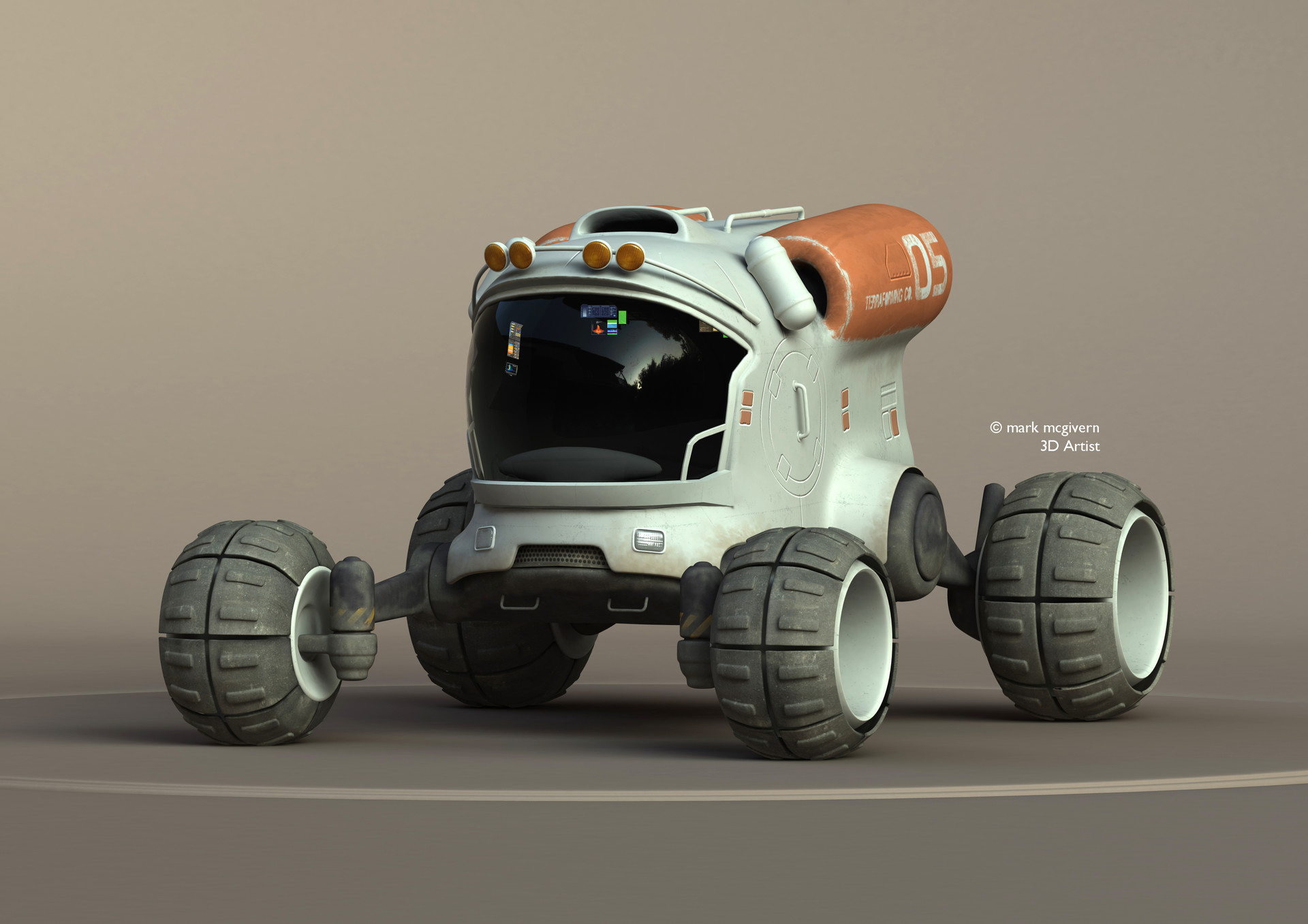 ArtStation - Explorer - vehicle design