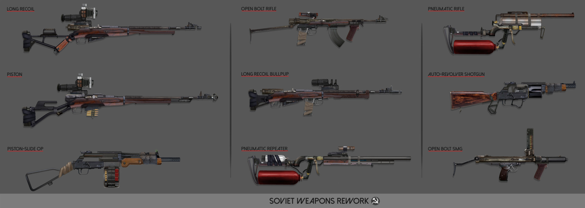 ArtStation - Apocalyptic Soviet Weapons