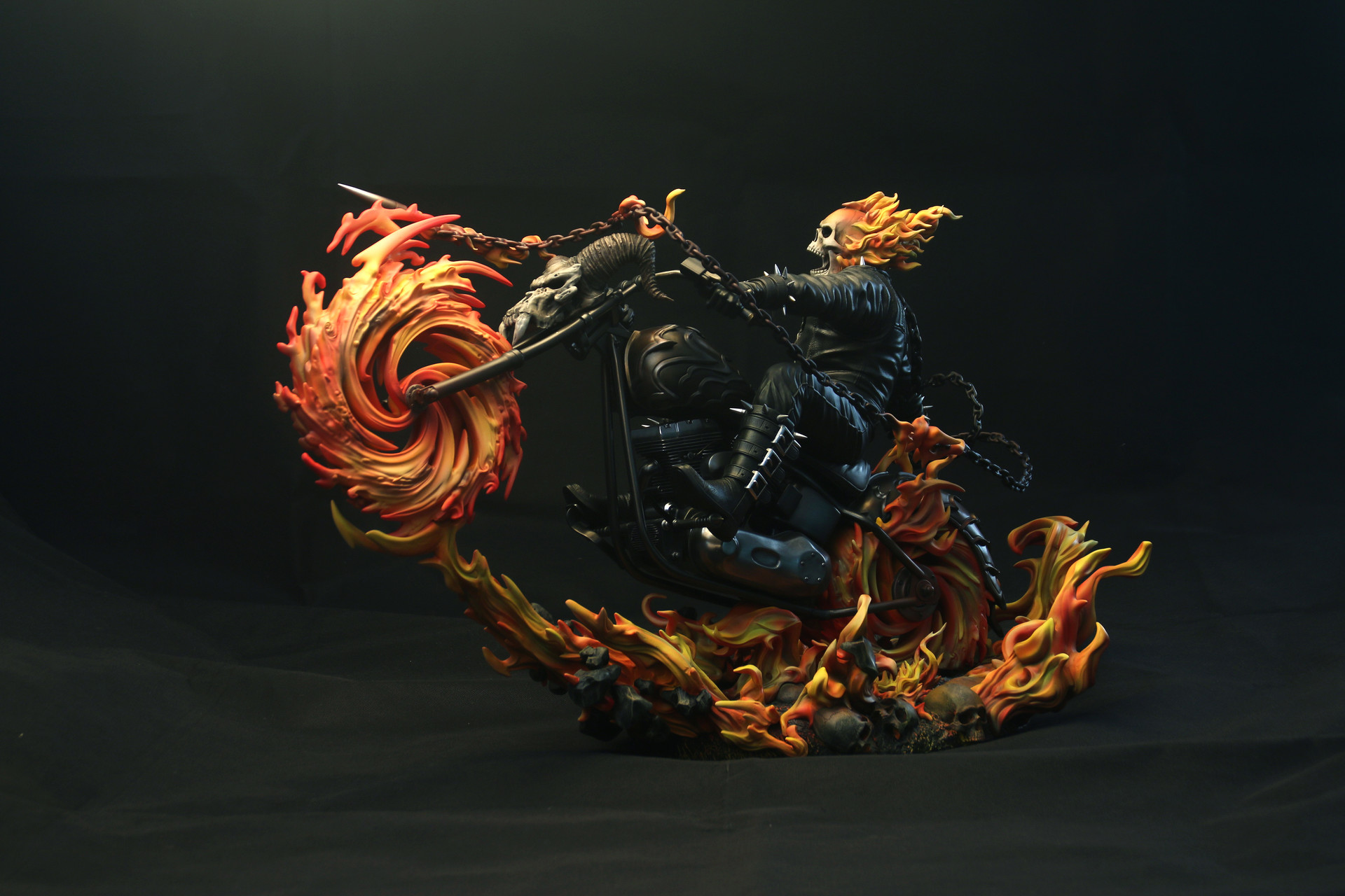 Adam Ross - Ghost Rider 1/4 Scale Statue (XM Studios)